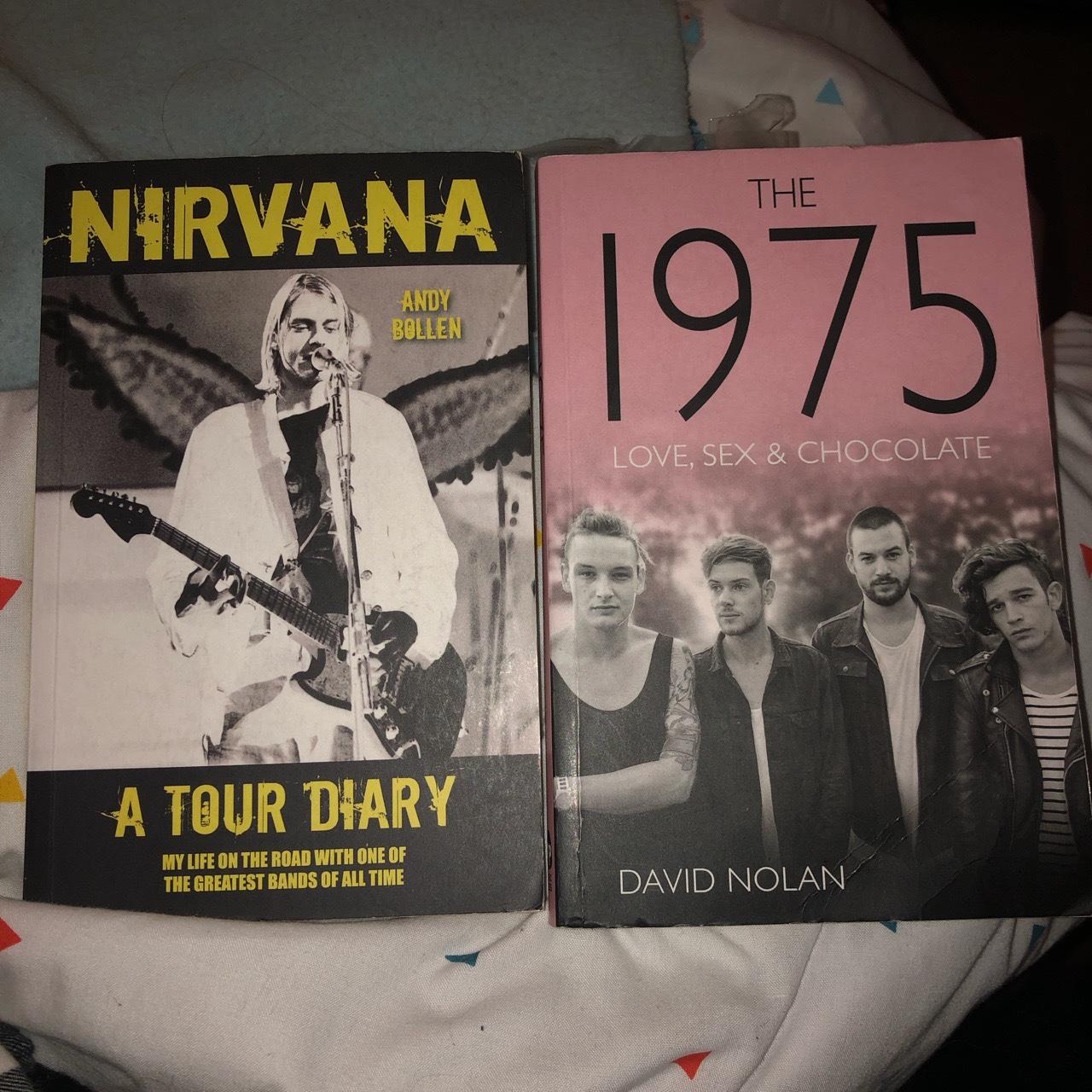 Nirvana book The 1975 book SOLD Excellent... - Depop