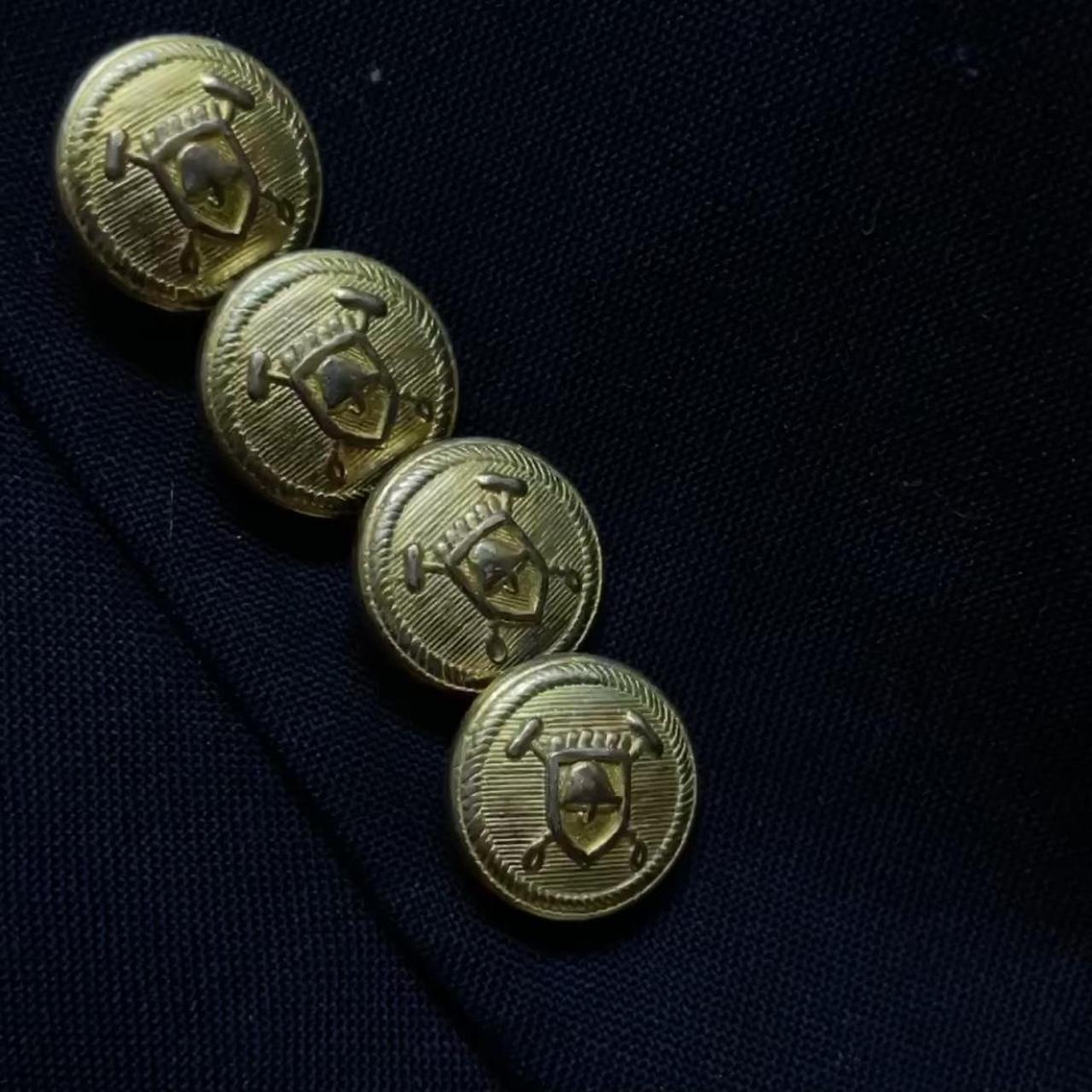 Chaps Men's Navy Jacket | Depop