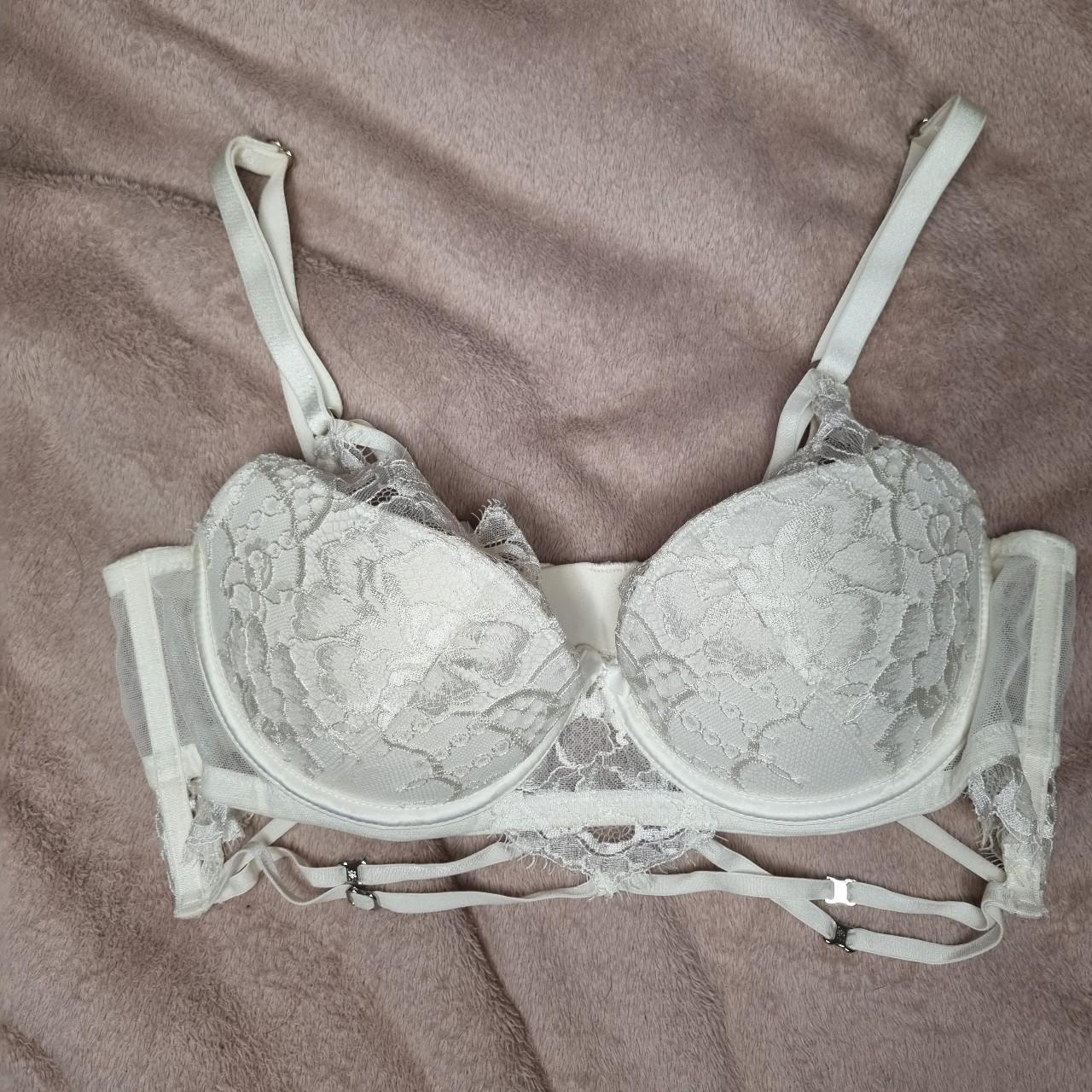 Honey Birdette CANDACE BRA IVORY SIZE 14C/36C worn... - Depop