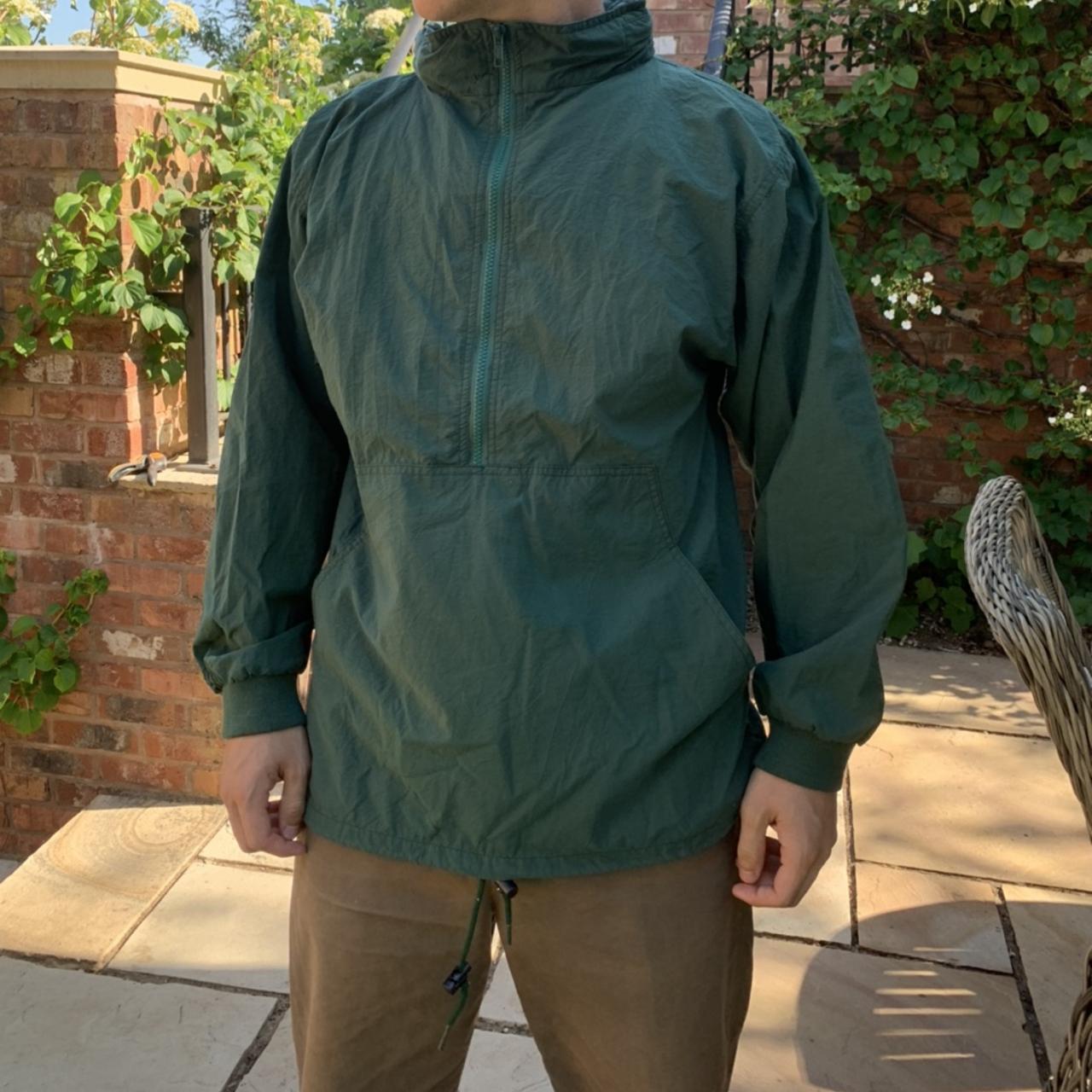 Mens champion green shell jacket, size M mens, good... - Depop