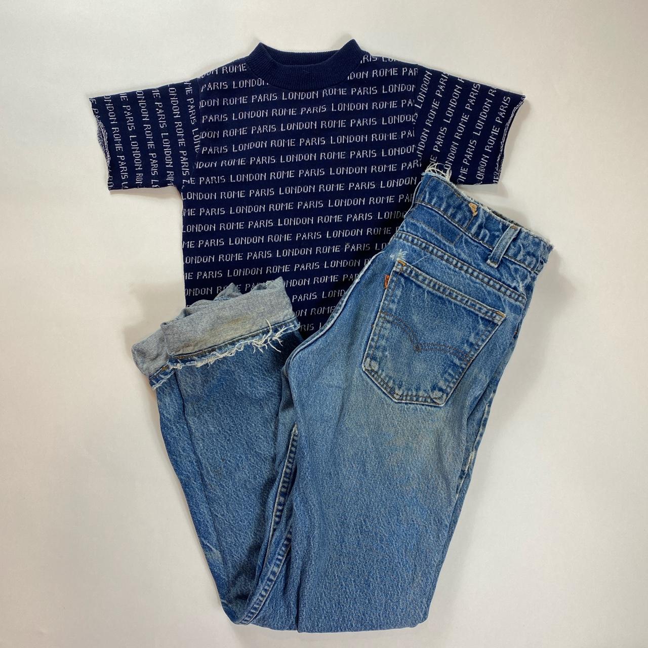 vintage london paris rome crop top... - Depop