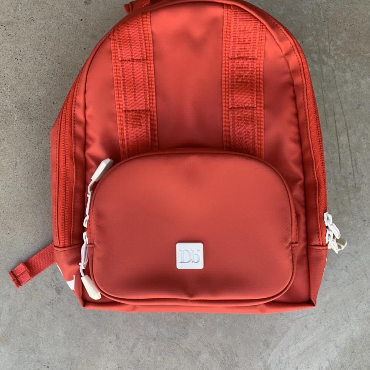 Douchebags Mini RED BACKPACK Small mark on the... - Depop