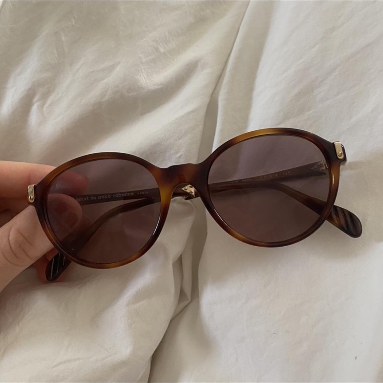 paco rabanne vintage sunglasses - purple lenses,... - Depop