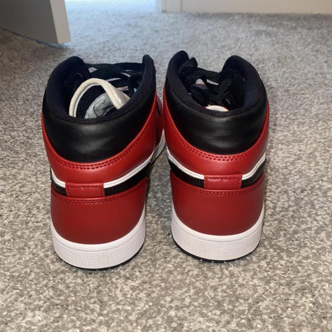 Nike Air Jordan 1 Chicago Toe Fairly worn but in... - Depop