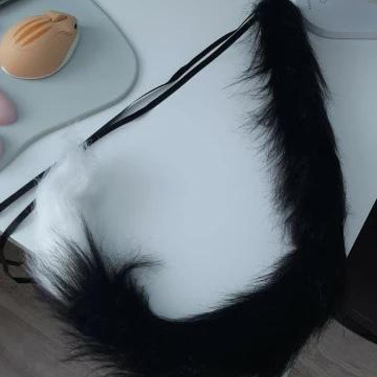 Creative Japan Anime Fox Tail Cosplay Prop Fox Ear... - Depop