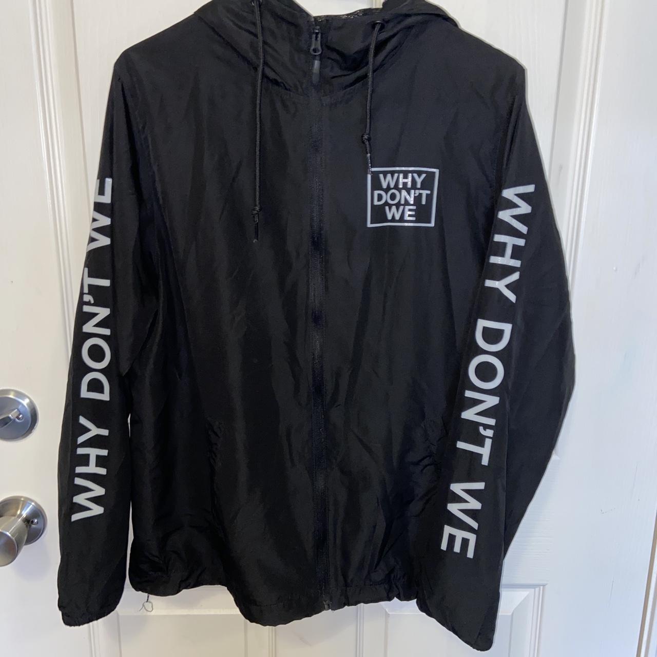 Why Don’t We windbreaker 10/10 condition, worn a... - Depop