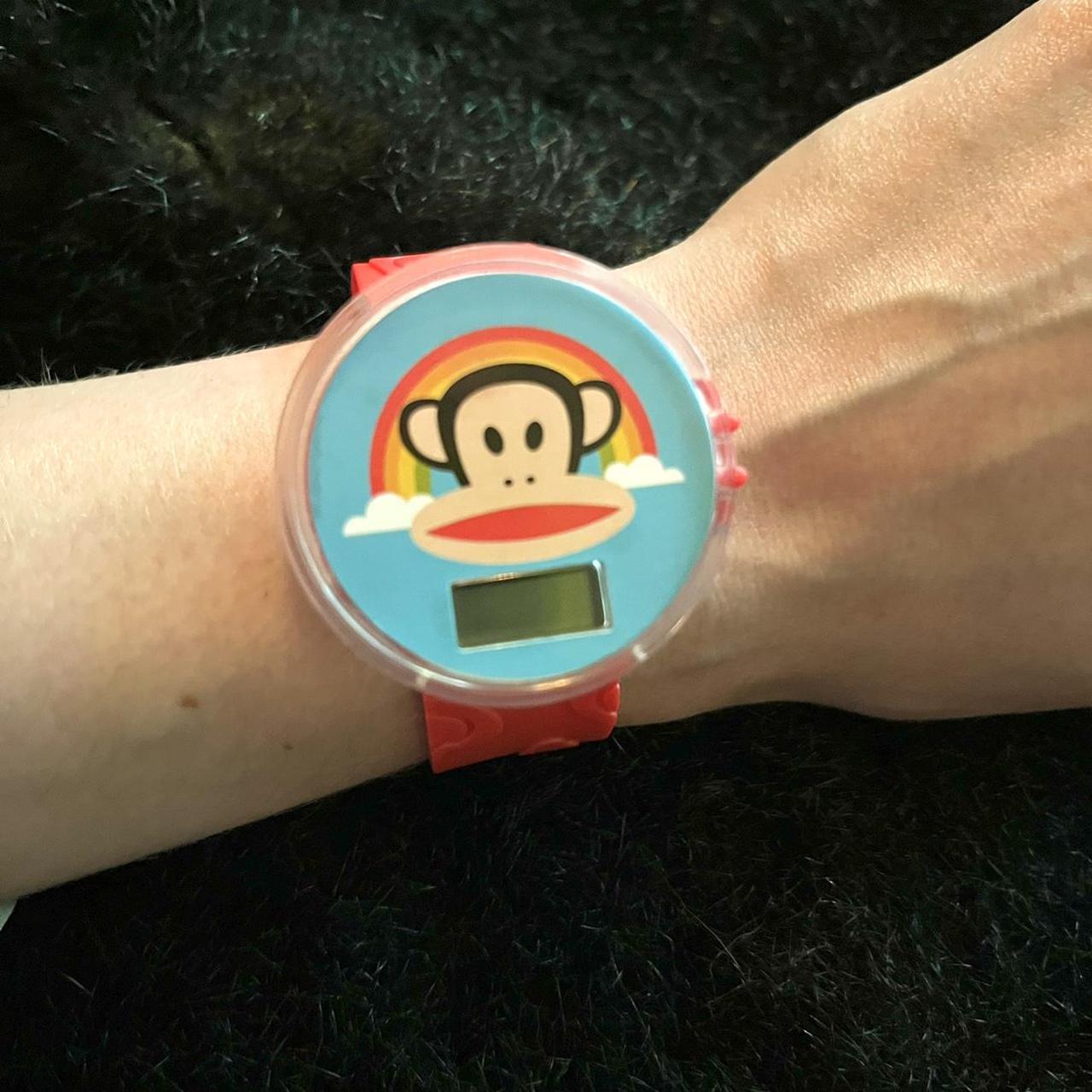 McDonalds x Paul Frank Julius monkey rainbow watch.... - Depop