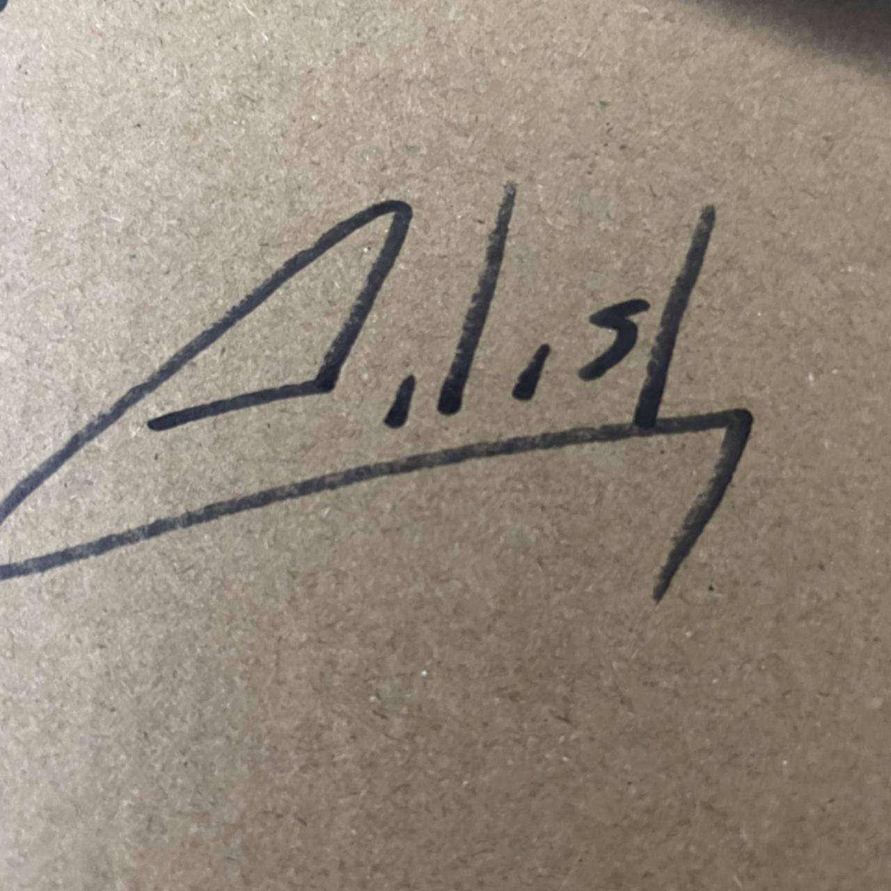 signed billie eilish atgggth doll !!!! ho -... - Depop