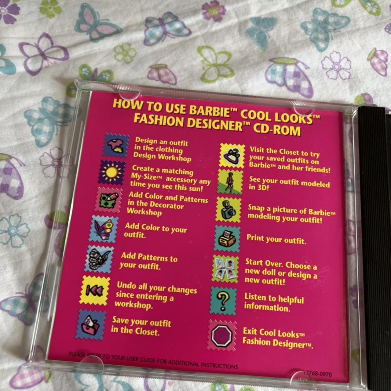 rare barbie cd-rom 👸🏼💗💕💓 in perfect condition, i... - Depop