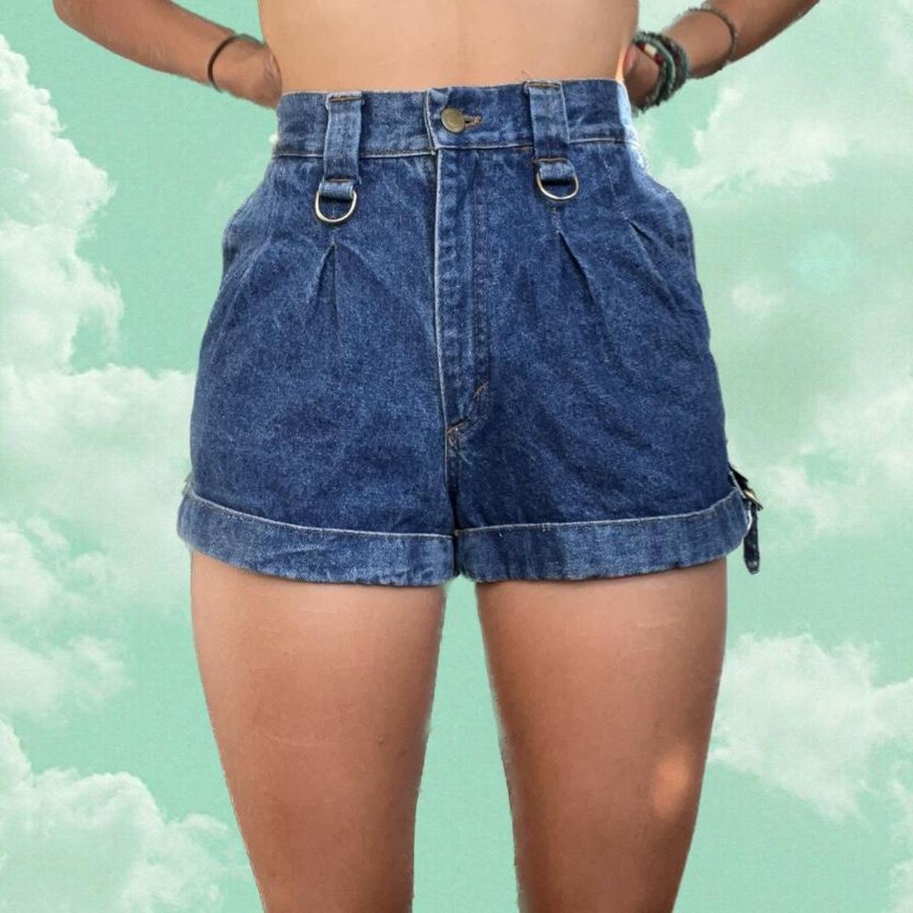 Vintage Denim Shorts Amazing vintage shorts with... - Depop