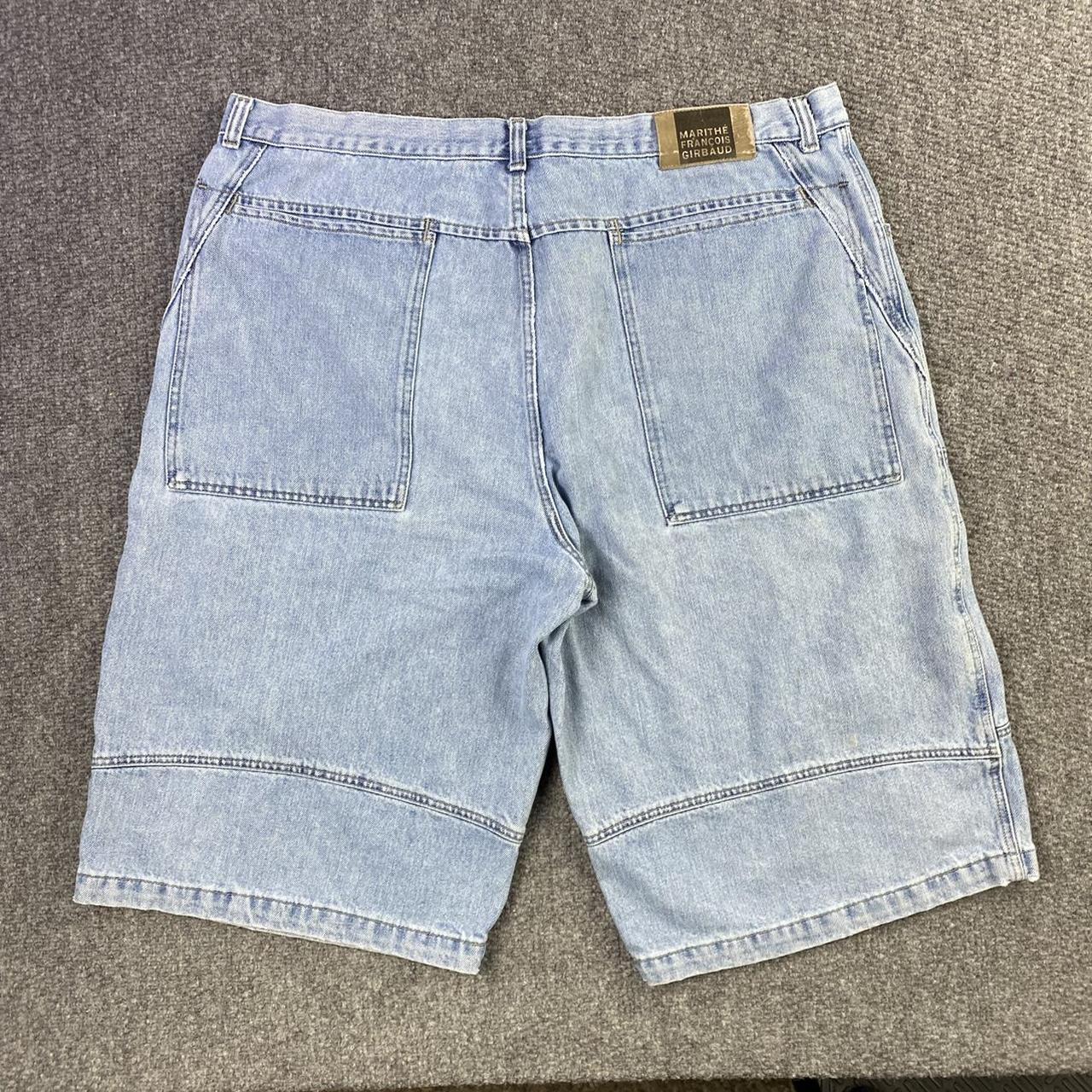 Vintage Marithe Francois Girbaud Denim Shorts Men's... - Depop