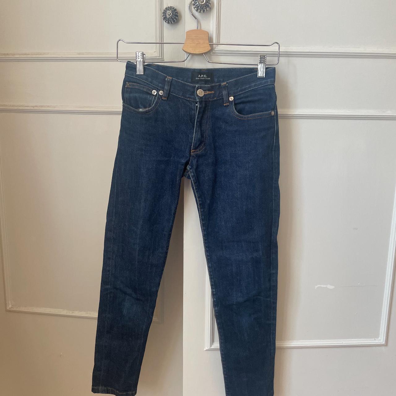 Skinny APC denim jeans, bought a year ago. In good... - Depop