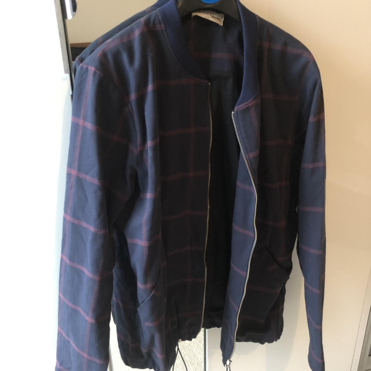 Libertine libertine Checkered bomber jacket - Depop