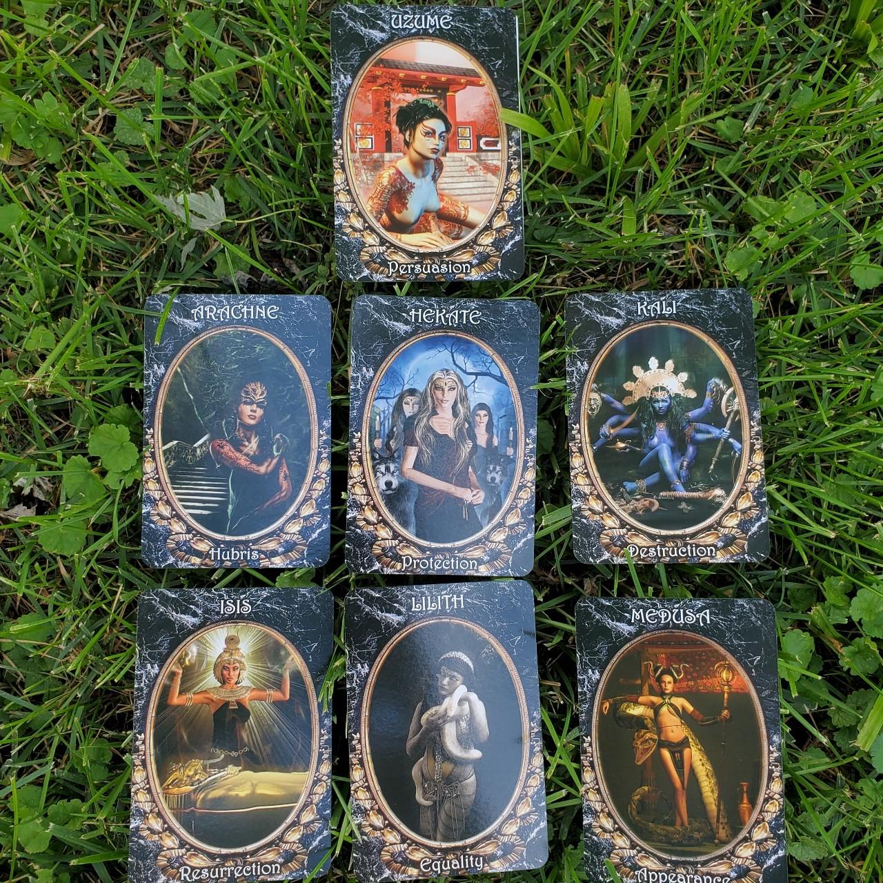 Dark Goddess oracle card deck 🌛🌑🌜 • Please see... - Depop