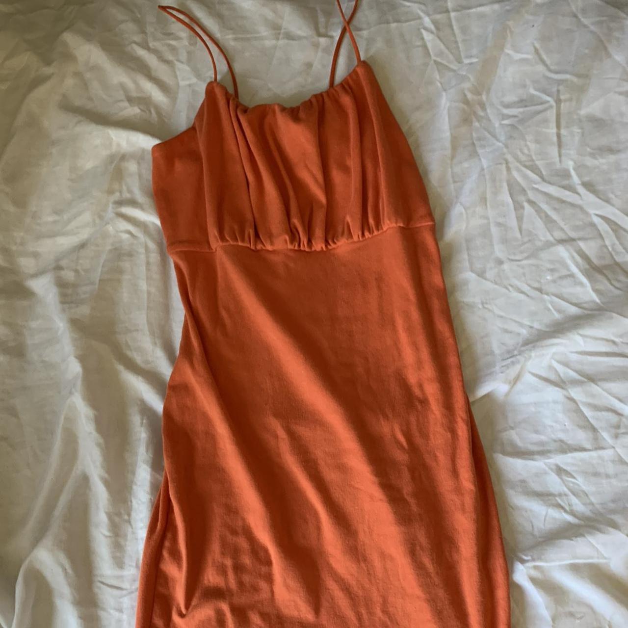 Wild Fable Orange Mini Dress - Sun dress • Size... - Depop