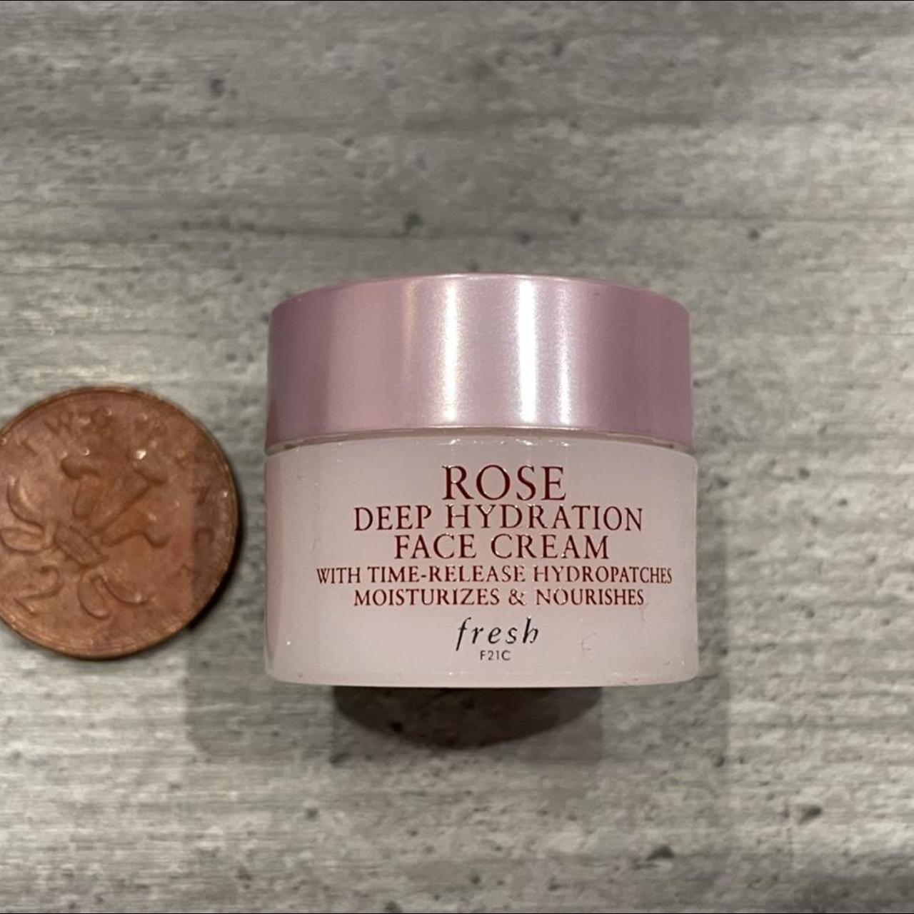 Fresh rose deep hydration face cream Size: 7ml /... | Depop