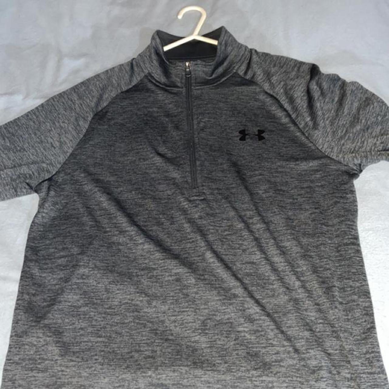 Under Armour Navy sports half zip Never... - Depop