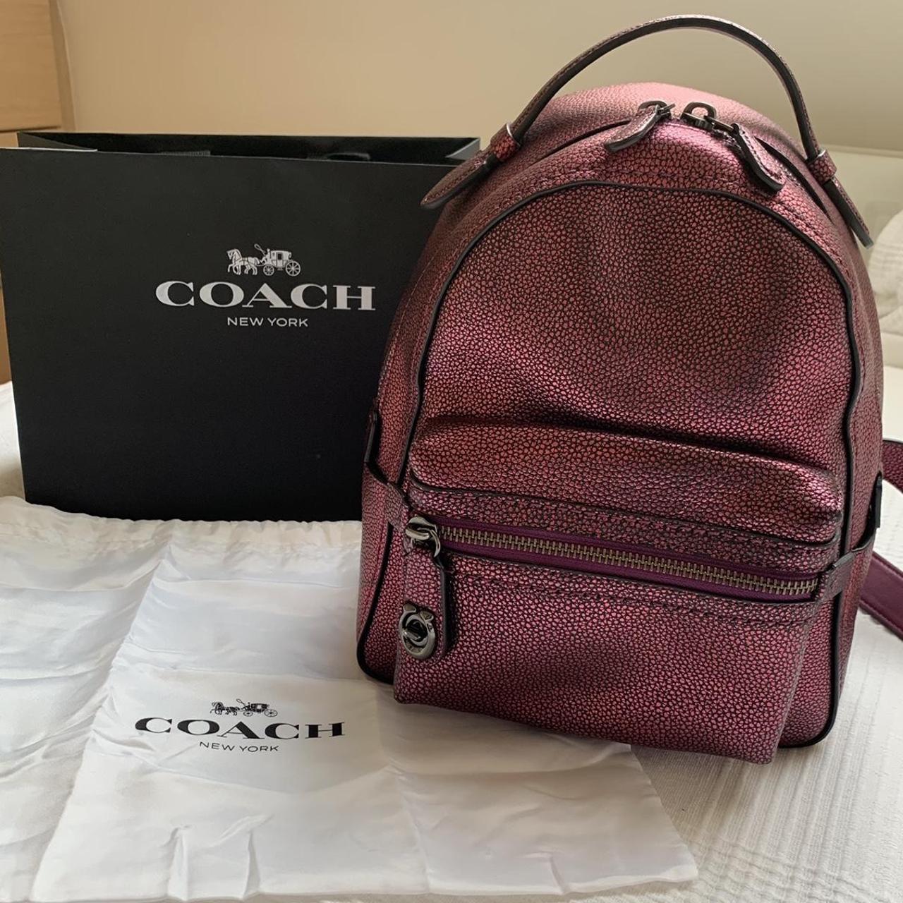 COACH CAMPUS BACKPACK RRP £295 Real leather... - Depop