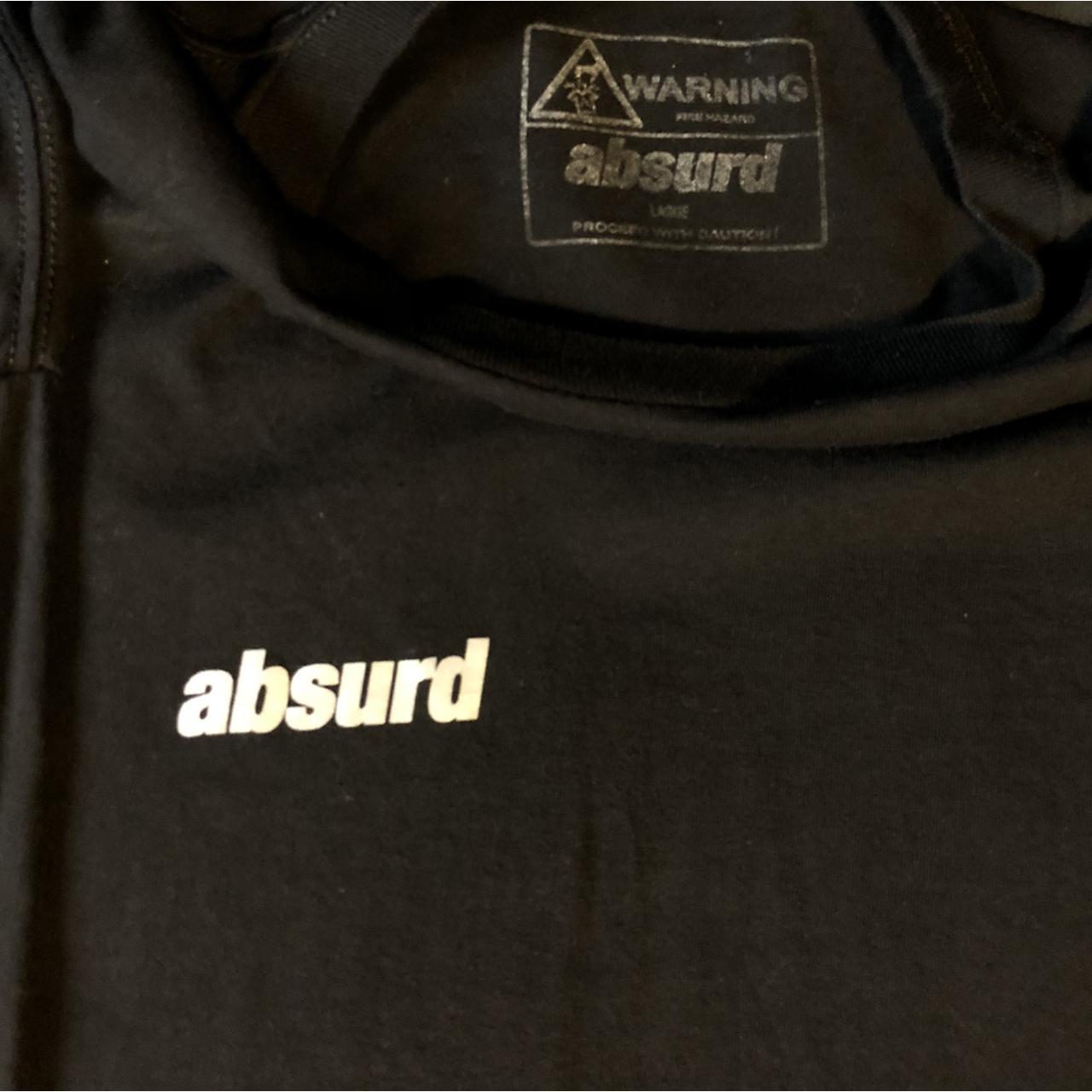 large absurd 3m small logo longsleeve - Depop