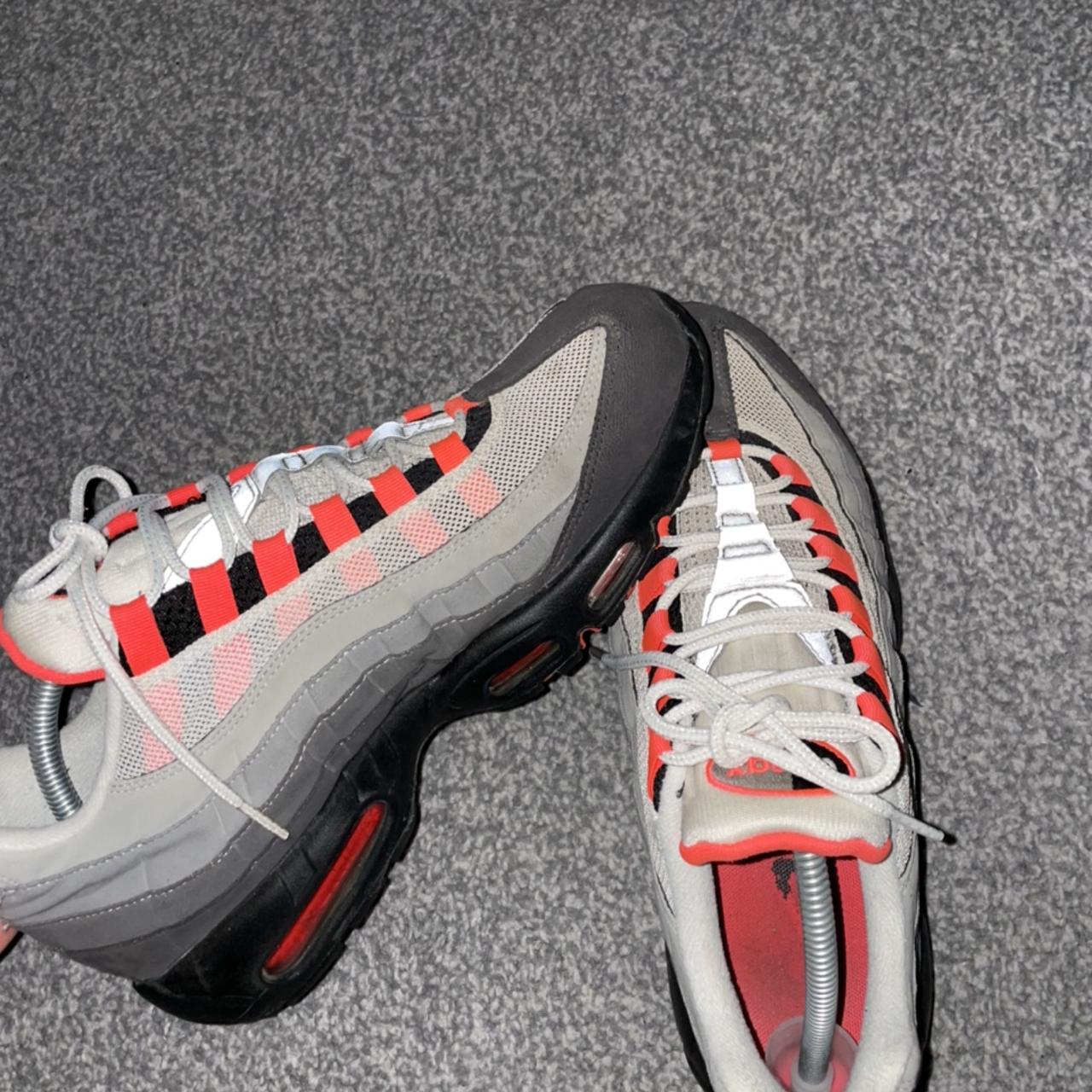 SOLD!! Air max 95 solar red Very good condition... - Depop