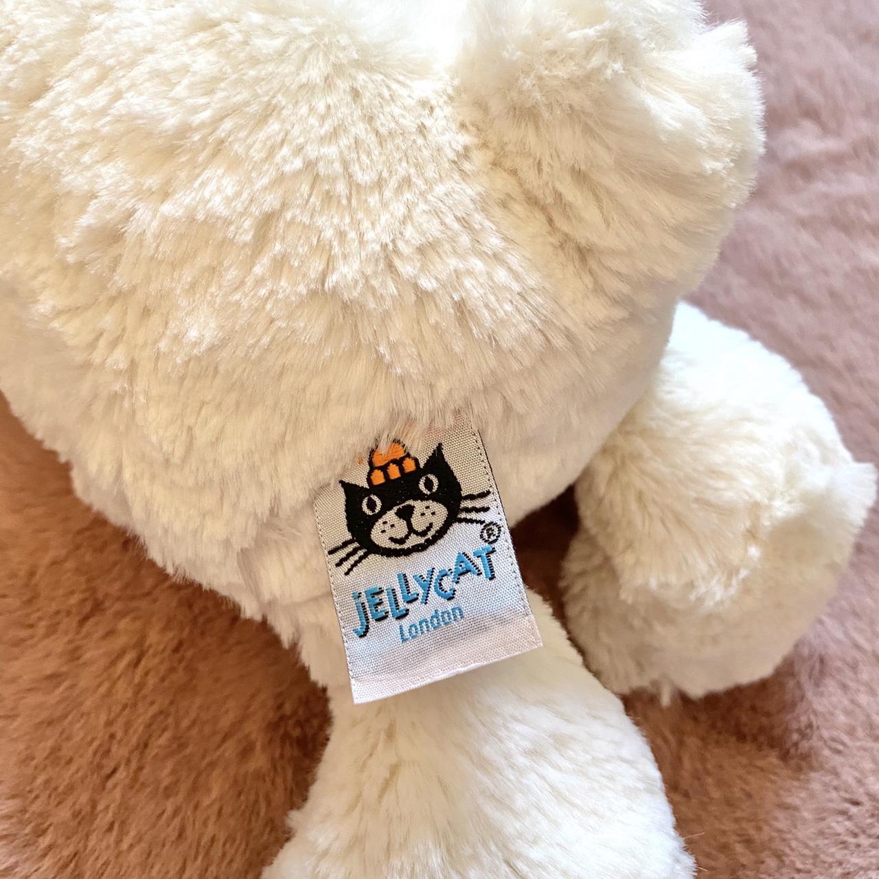 Jellycat white twinkle bashful bunny with star print... - Depop