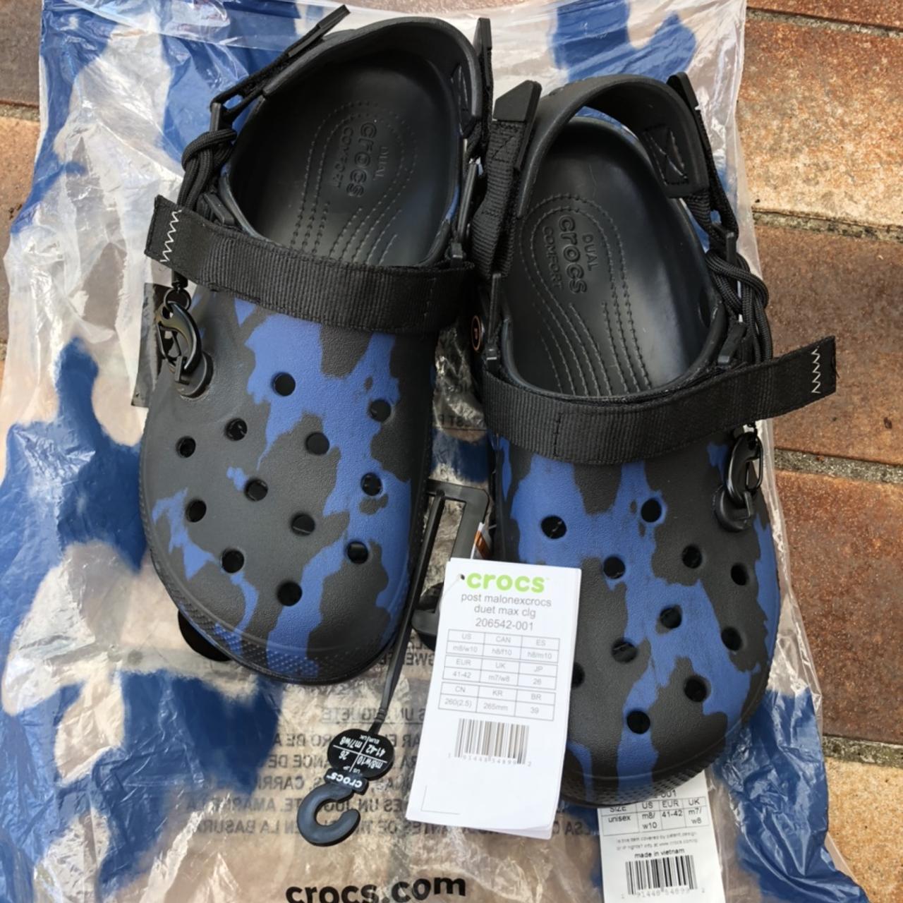 Posty co/post Malone X crocs collab crocs! Bought... | Depop
