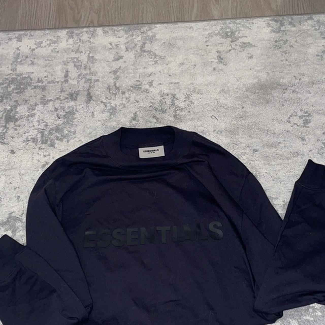 Brand new essentials long sleeve shirt size small - Depop