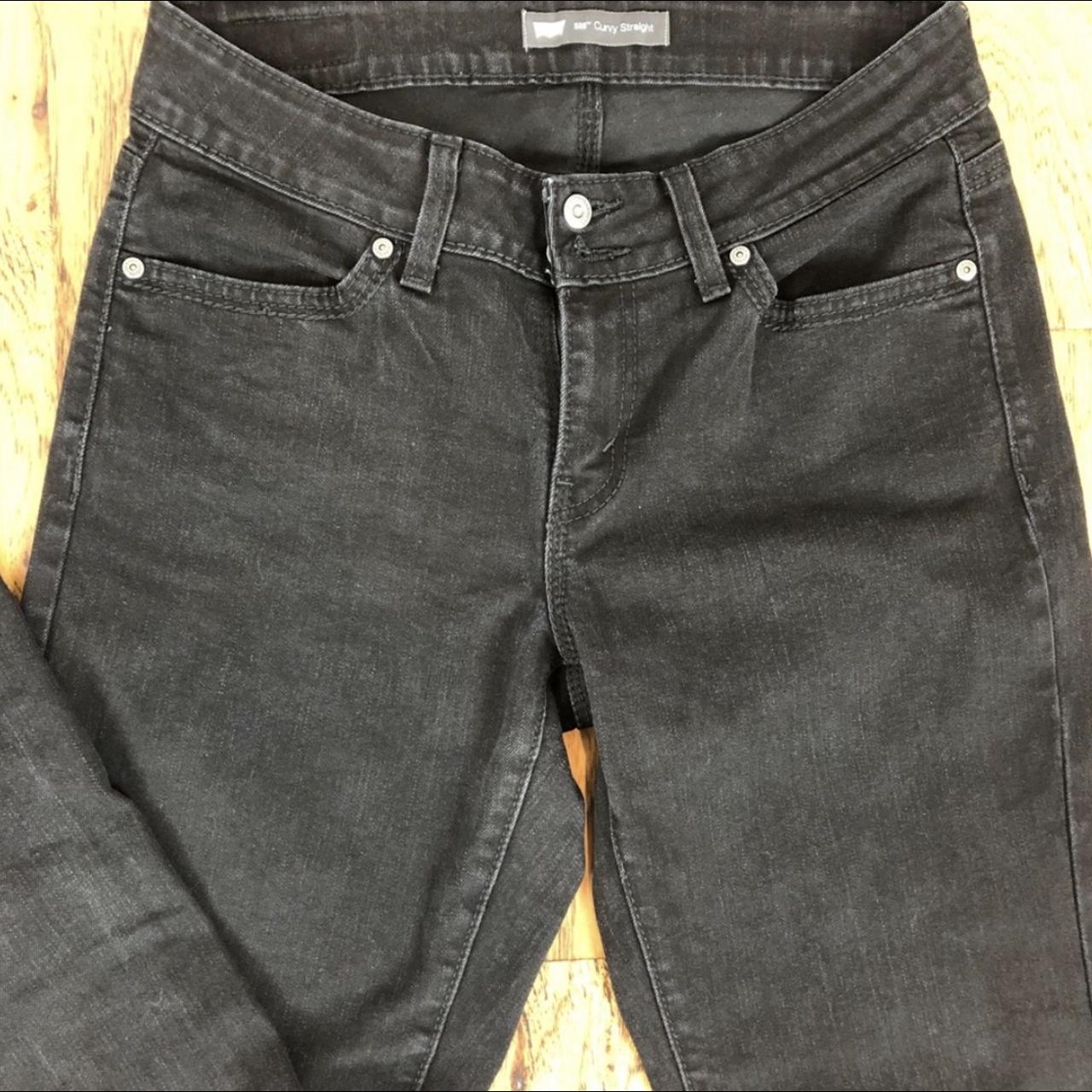 LEVI’S BLACK TAB CURVY STRAIGHT 🌈Size - Waist 30,... - Depop