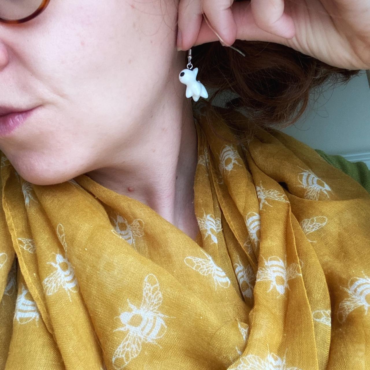 🐶 Dangly dog | puppy earrings 🐶 ️ Silver plated... - Depop