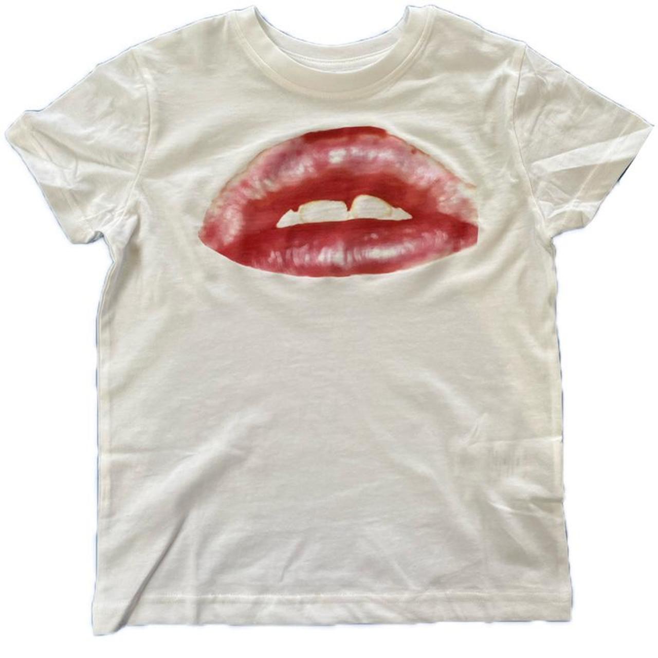 The lips tee 👄 Sizes XS -4 Small-6 medium-8... - Depop