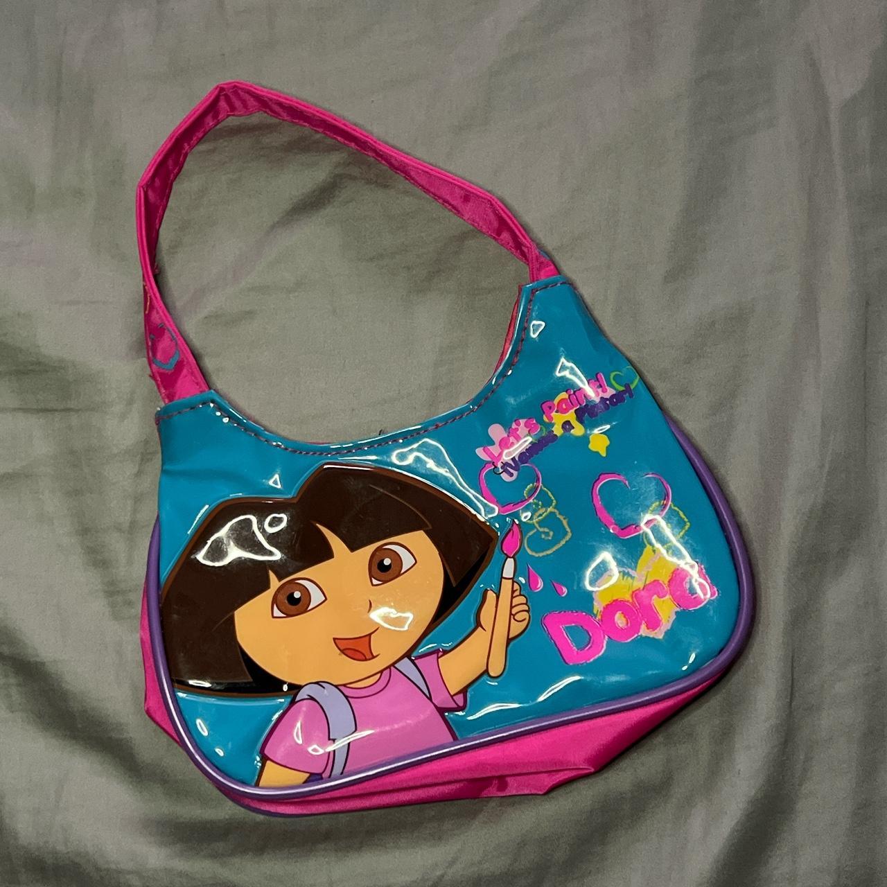 y2k 2006 Let's Paint! Nickelodeon Dora mini purse 🌸... - Depop