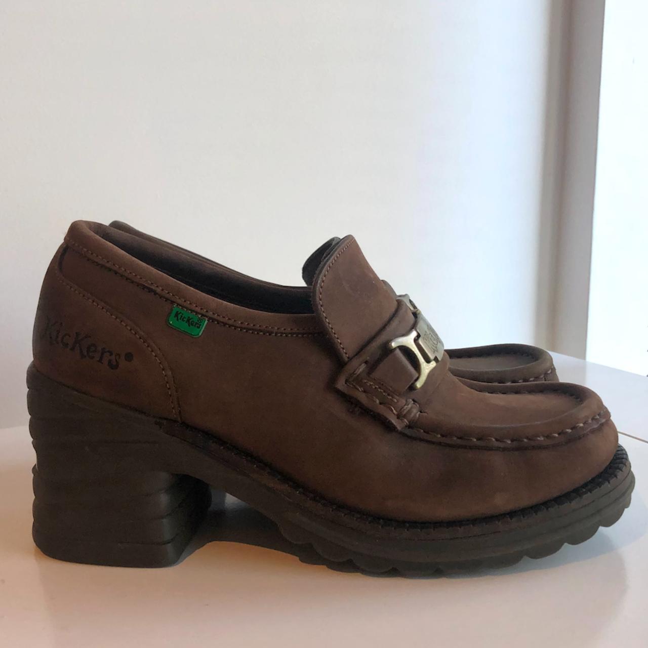 VINTAGE HEEL KICKERS Size 4-5 Really good... - Depop