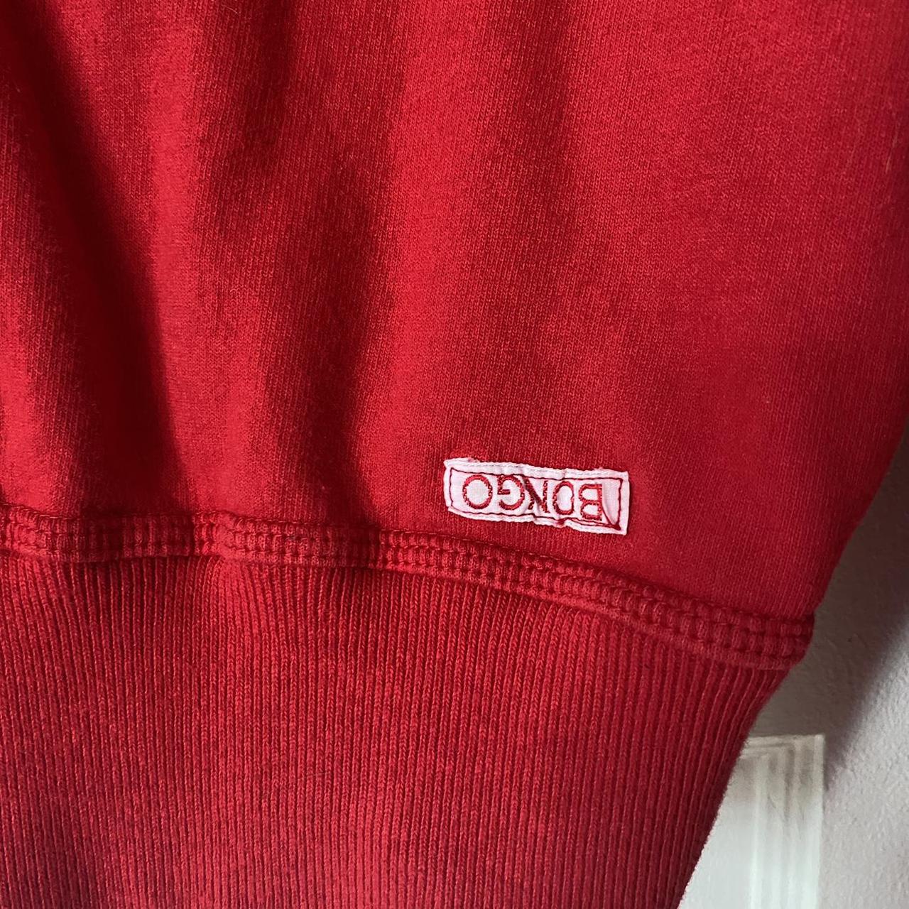 VINTAGE BONGO by Gene Montesano Red Cardigan - soooo... - Depop