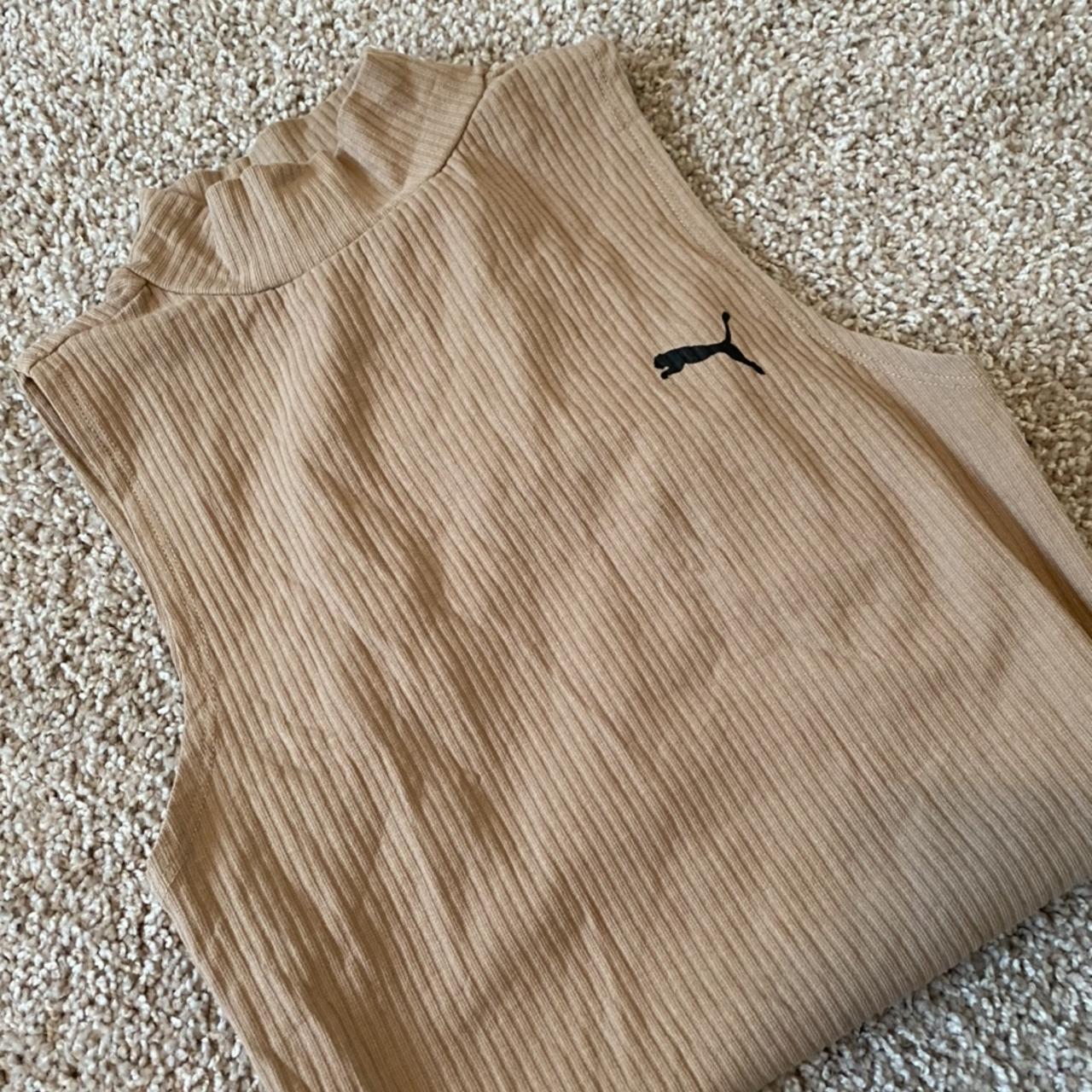 Puma Exclusive To ASOS Ribbed Body With Open Back In... - Depop