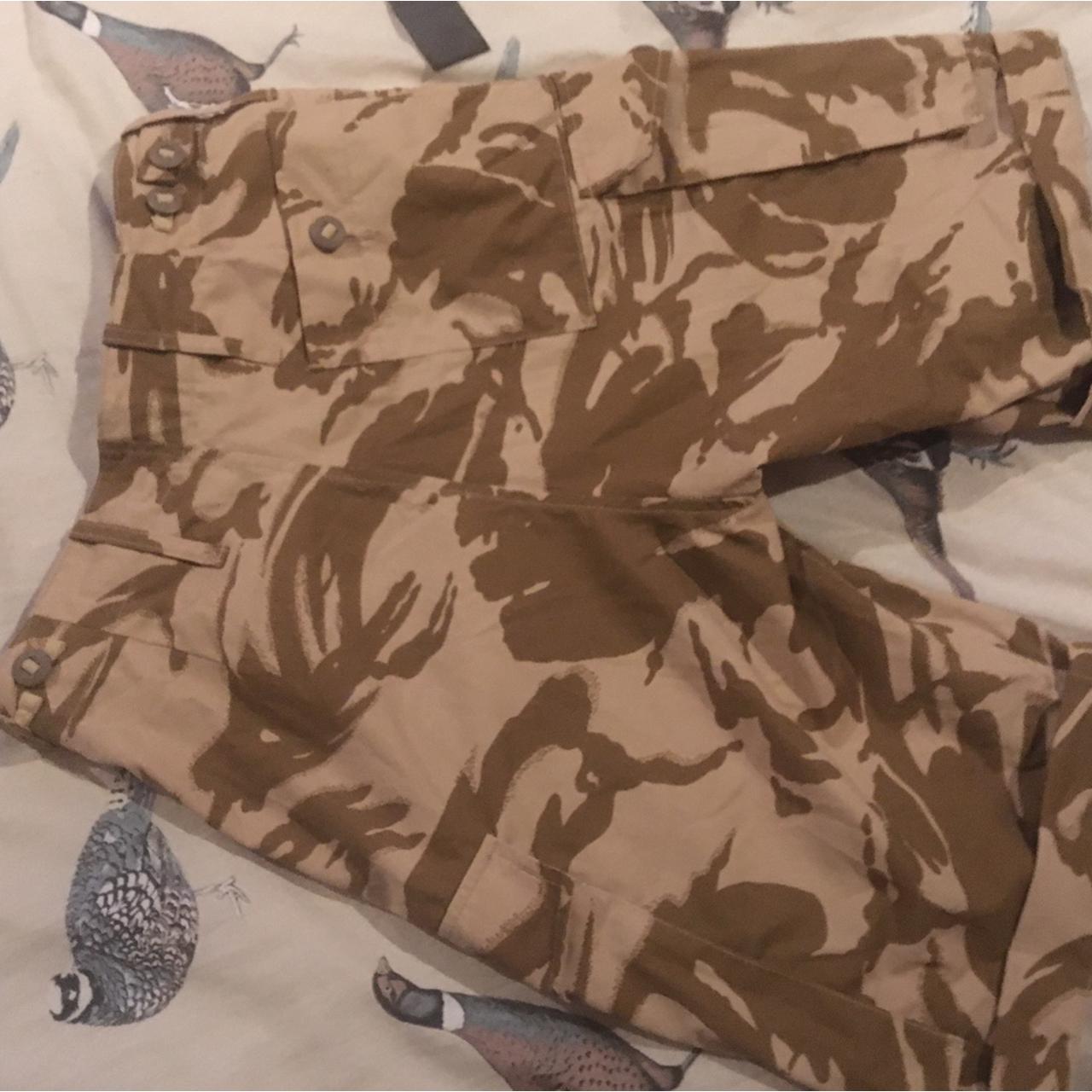 Cargo Army combat outdoors desert shorts. Beige... | Depop