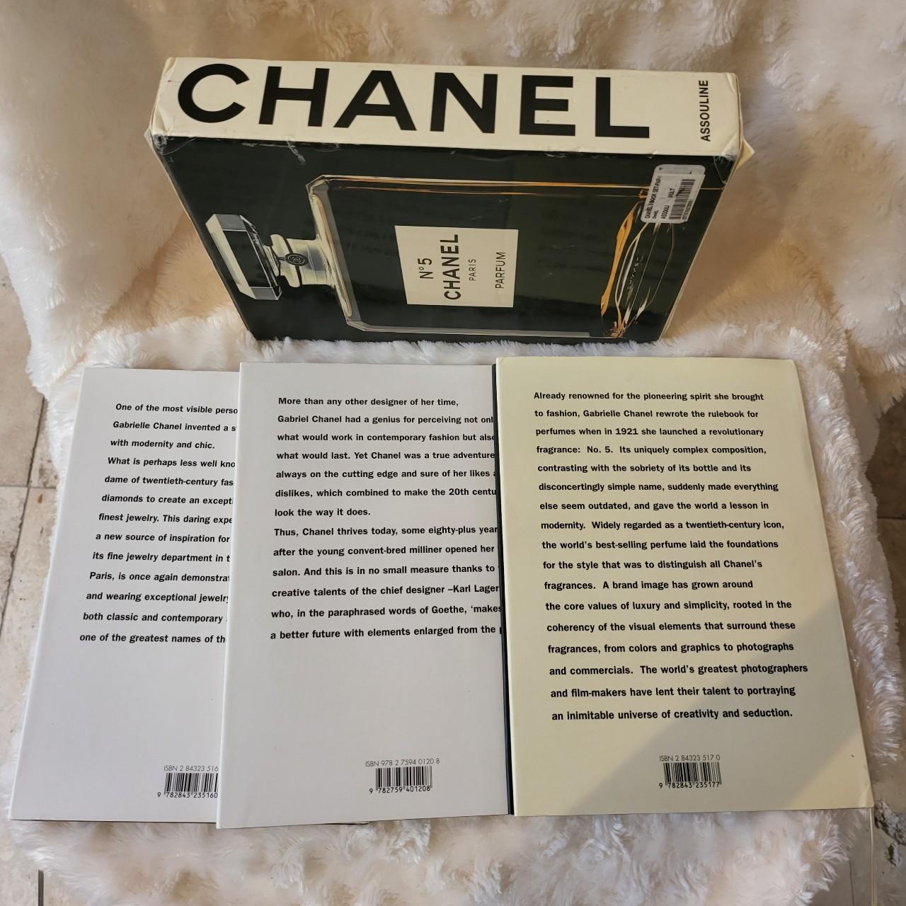 CHANEL coffee table books set in its bookshelf box... - Depop