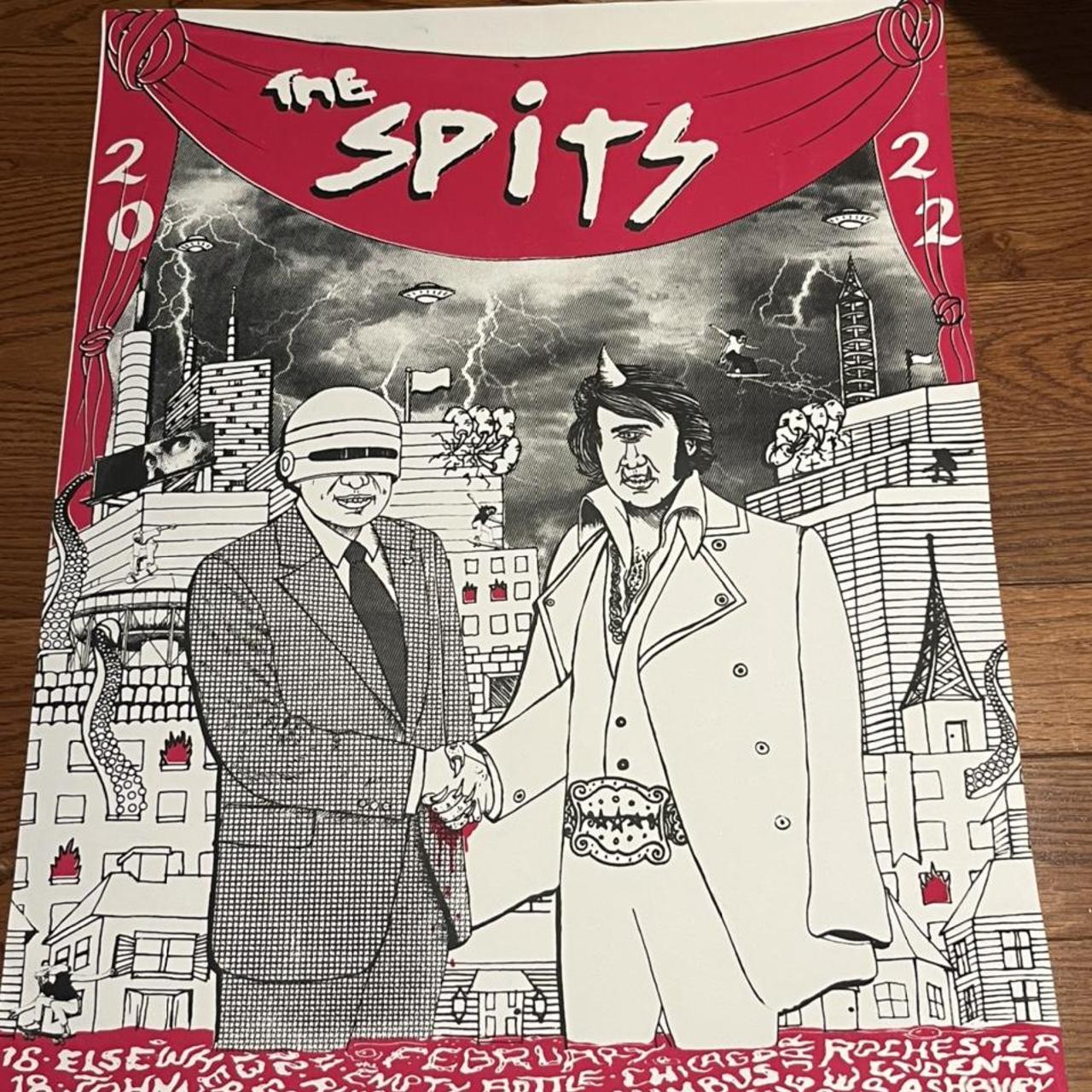 The Spits poster Got this at a show in... - Depop