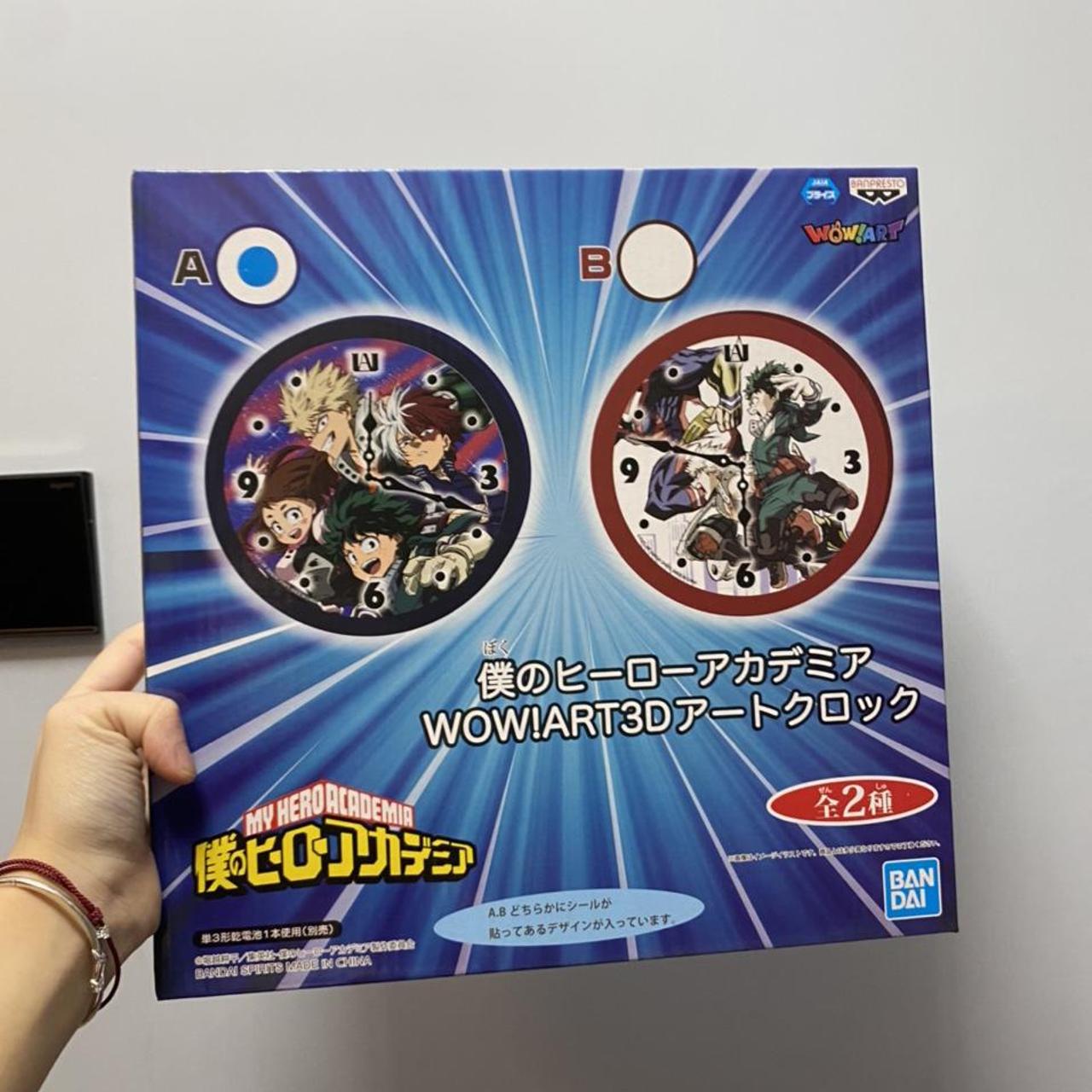 My Hero Academia Clock - Sent from Hong Kong -... - Depop