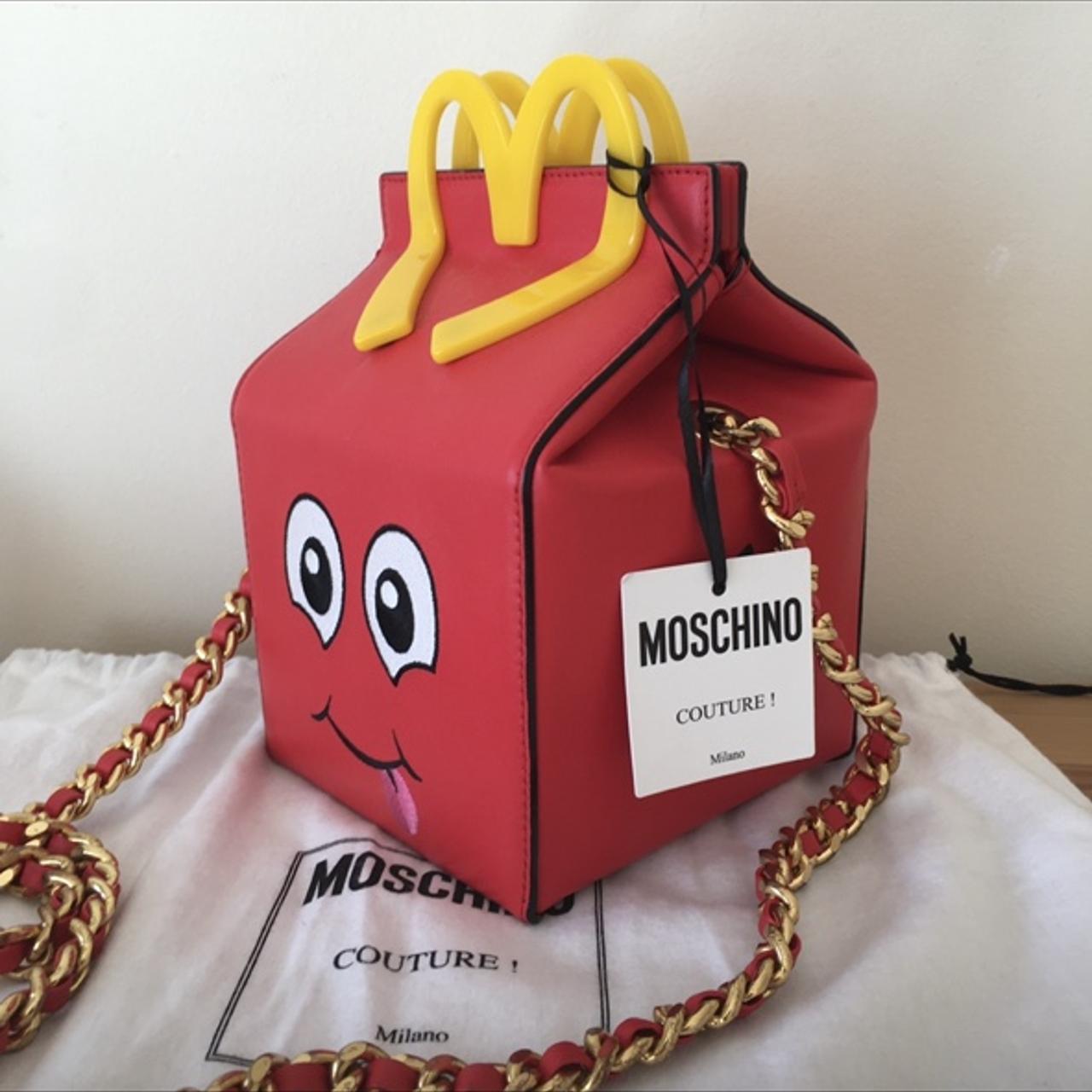 Moschino bag 2014 McDonald’s collection Leather... - Depop