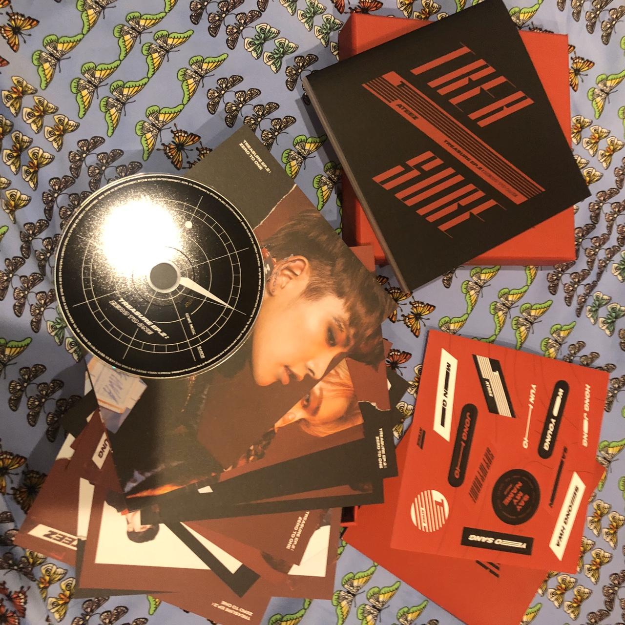 Ateez Treasure Ep.2: zero to one Album !! Includes:... - Depop