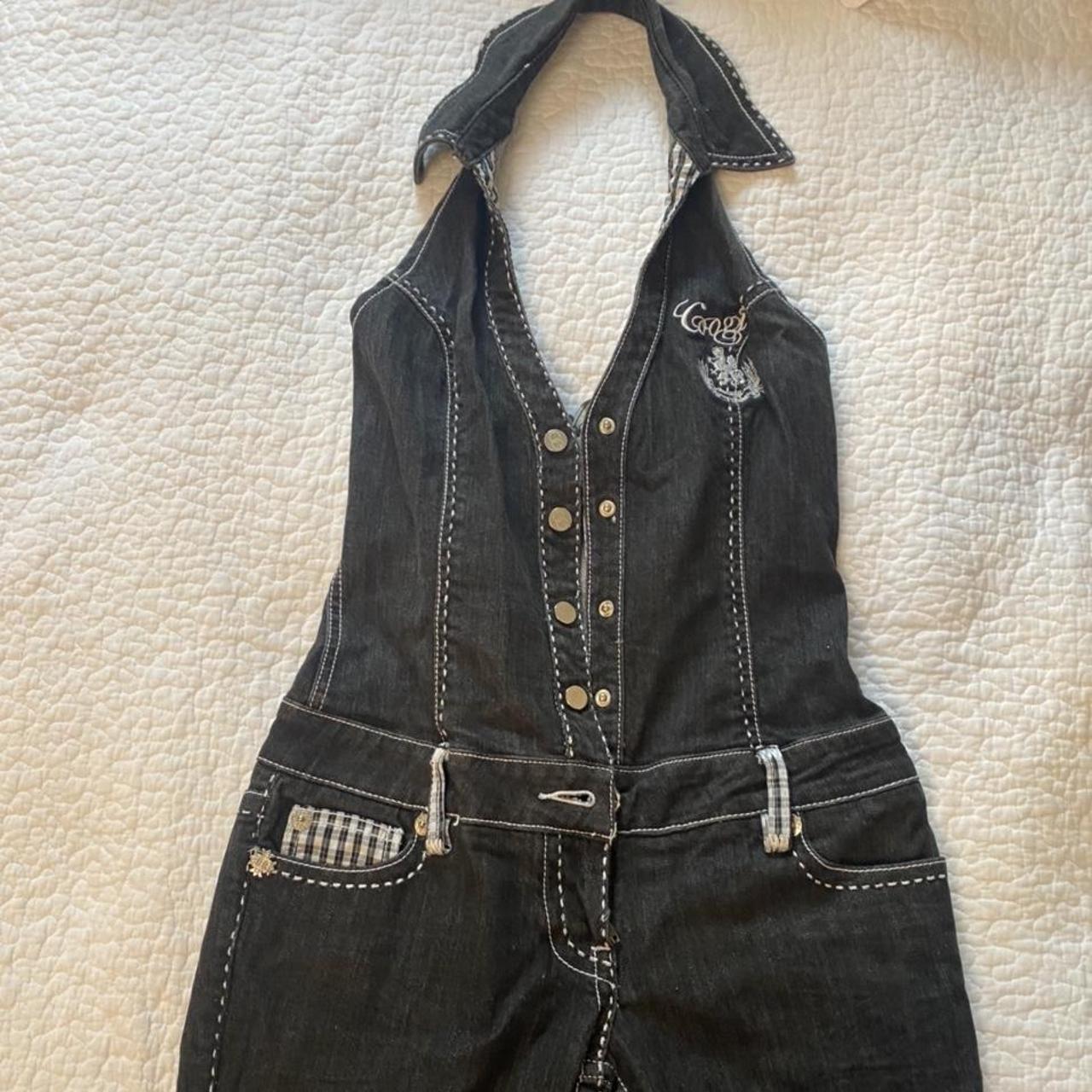 Super cute #vintage #coogi black demie one piece... - Depop