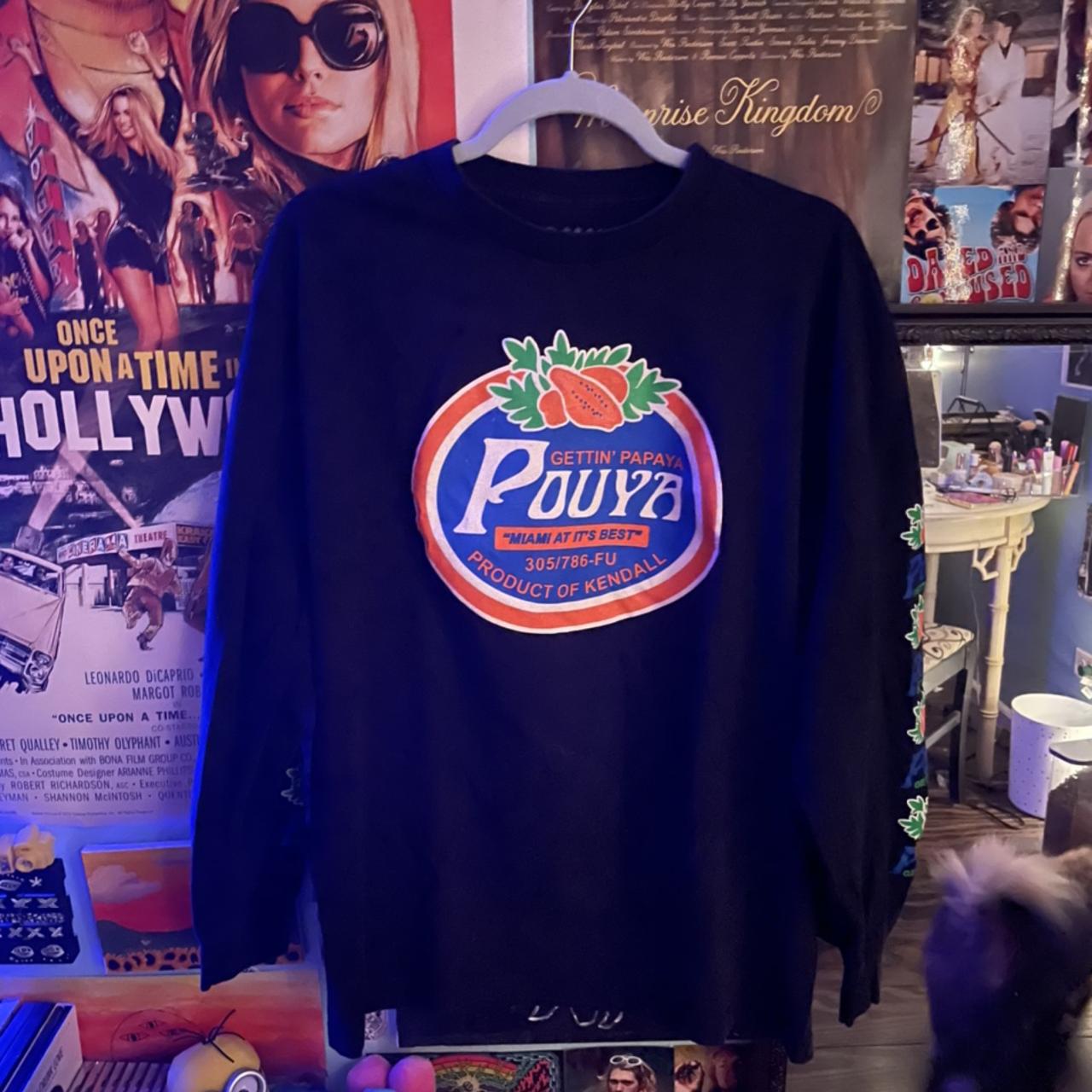 Pouya getting papaya long sleeve Purchased at a... - Depop