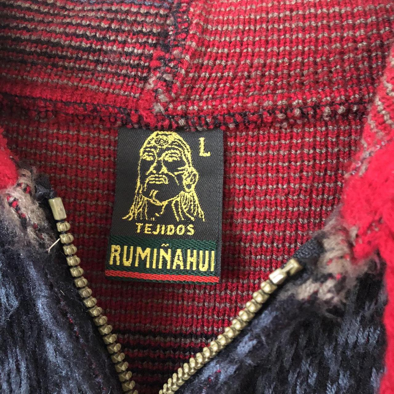 tejidos ruminahui wool vintage jacket alpaca... - Depop