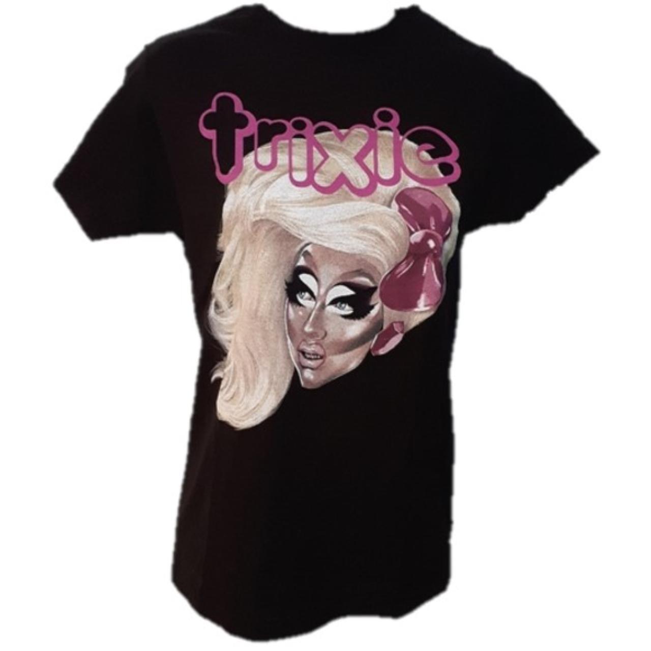 TRIXIE MATTEL Black T-shirt size XS - new with tags.... - Depop