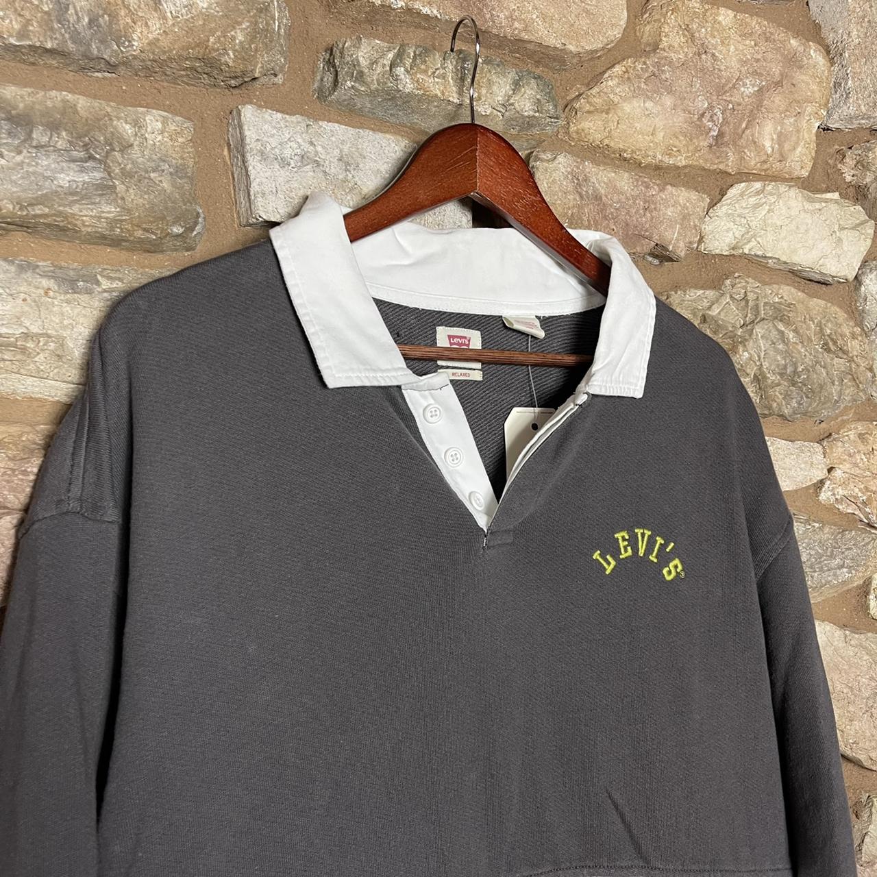 New Levi’s rugby style shirt long sleeve button up - Depop