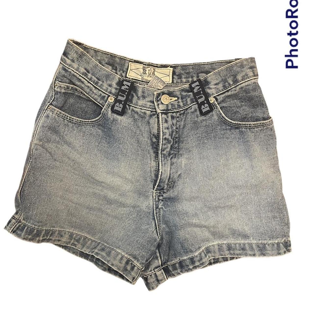 BUM jean shorts. SUPER rare & cute !! vintage... - Depop