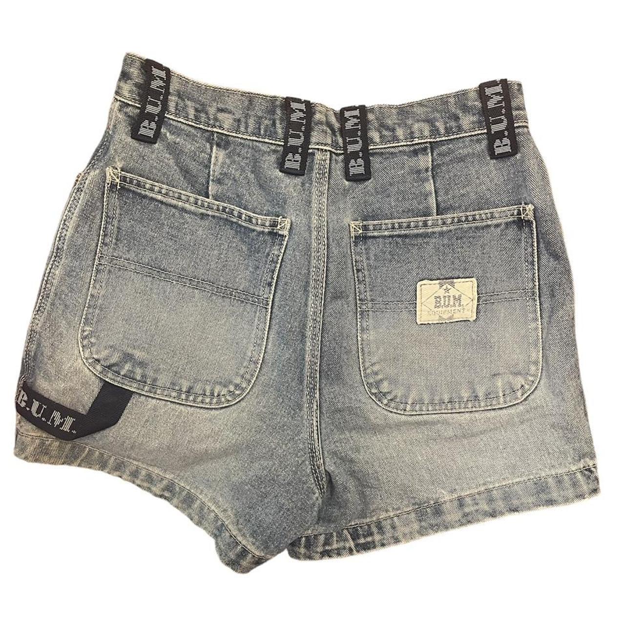 BUM jean shorts. SUPER rare & cute !! vintage... - Depop