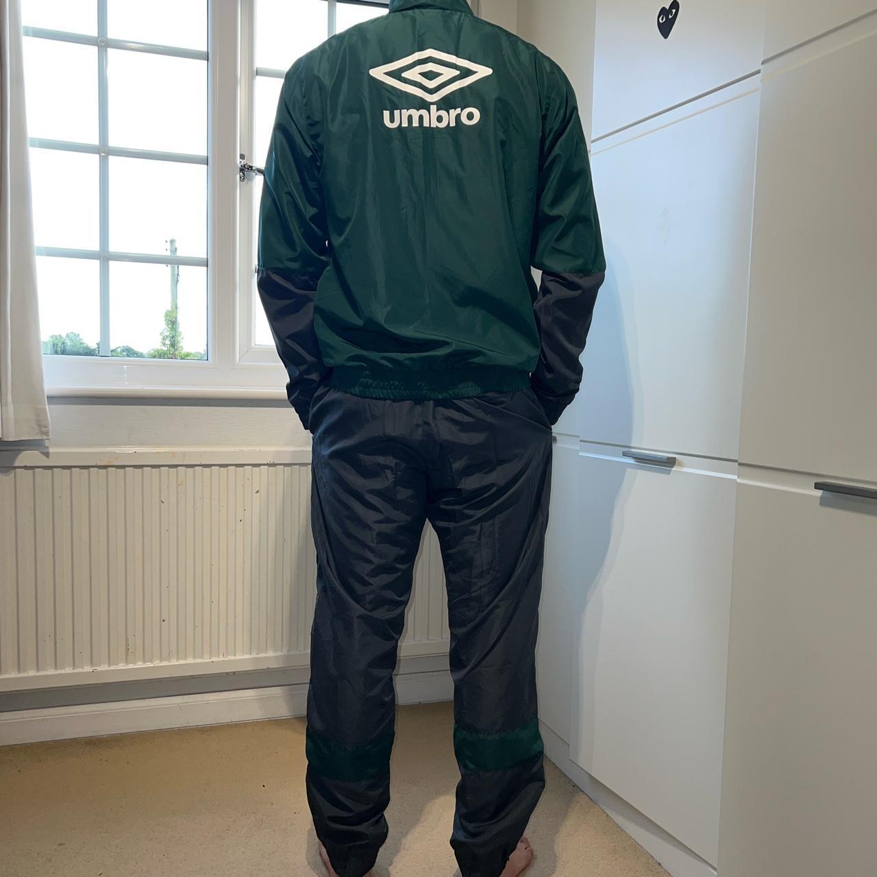 shell tracksuit vintage umbro size medium brand... - Depop