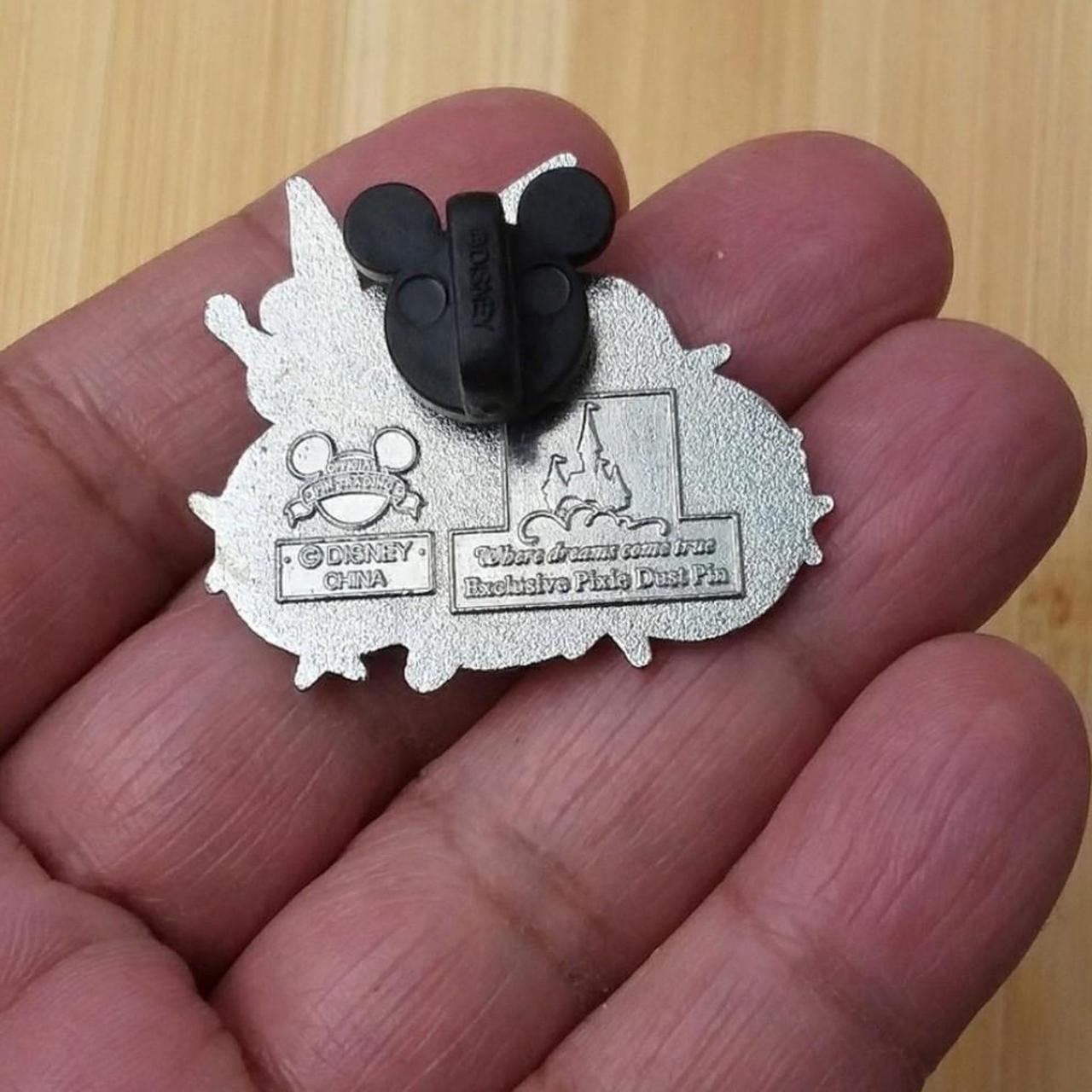 Disney Tinker Bell Pixie Dust Pin. In Excellent... - Depop