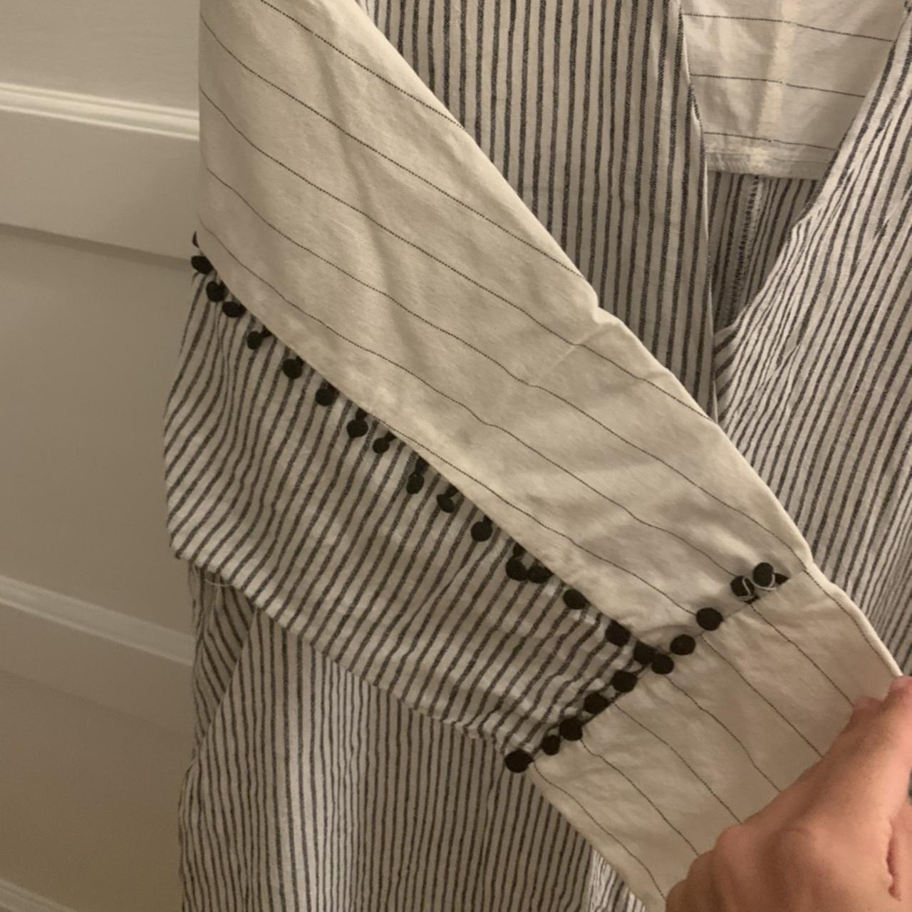 Zara Striped Shirt Size S This Is Oversized And Depop